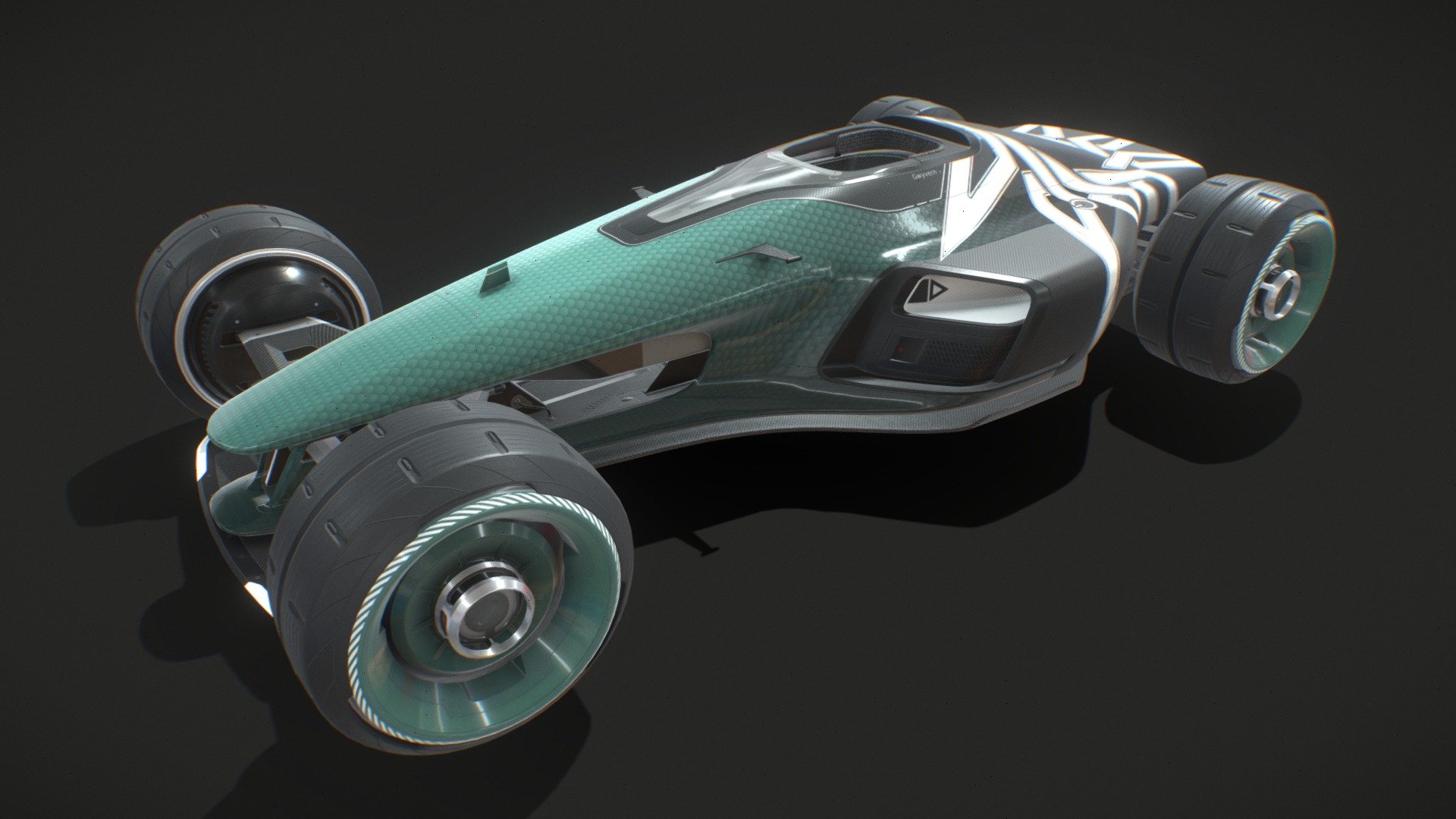Trackmania Stadium Car, Arkgneisis 2024 Skin - 3D model by Gwyvern ...