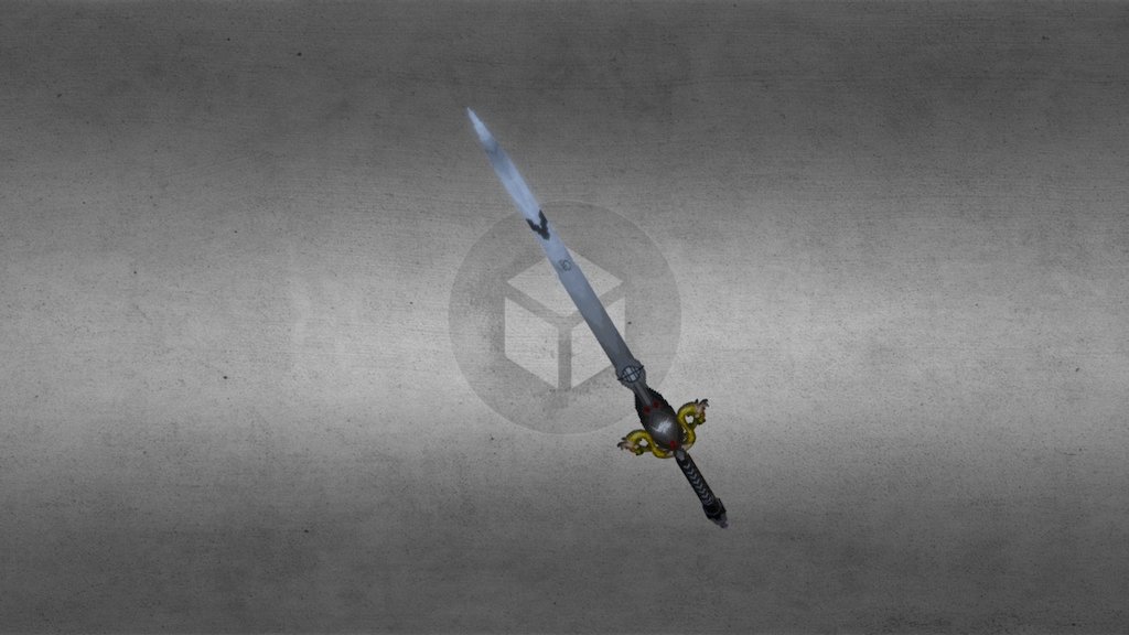 Dragonblade - Minecraft - 3D model by Watchers Of Fate (@WatchersOfFate ...