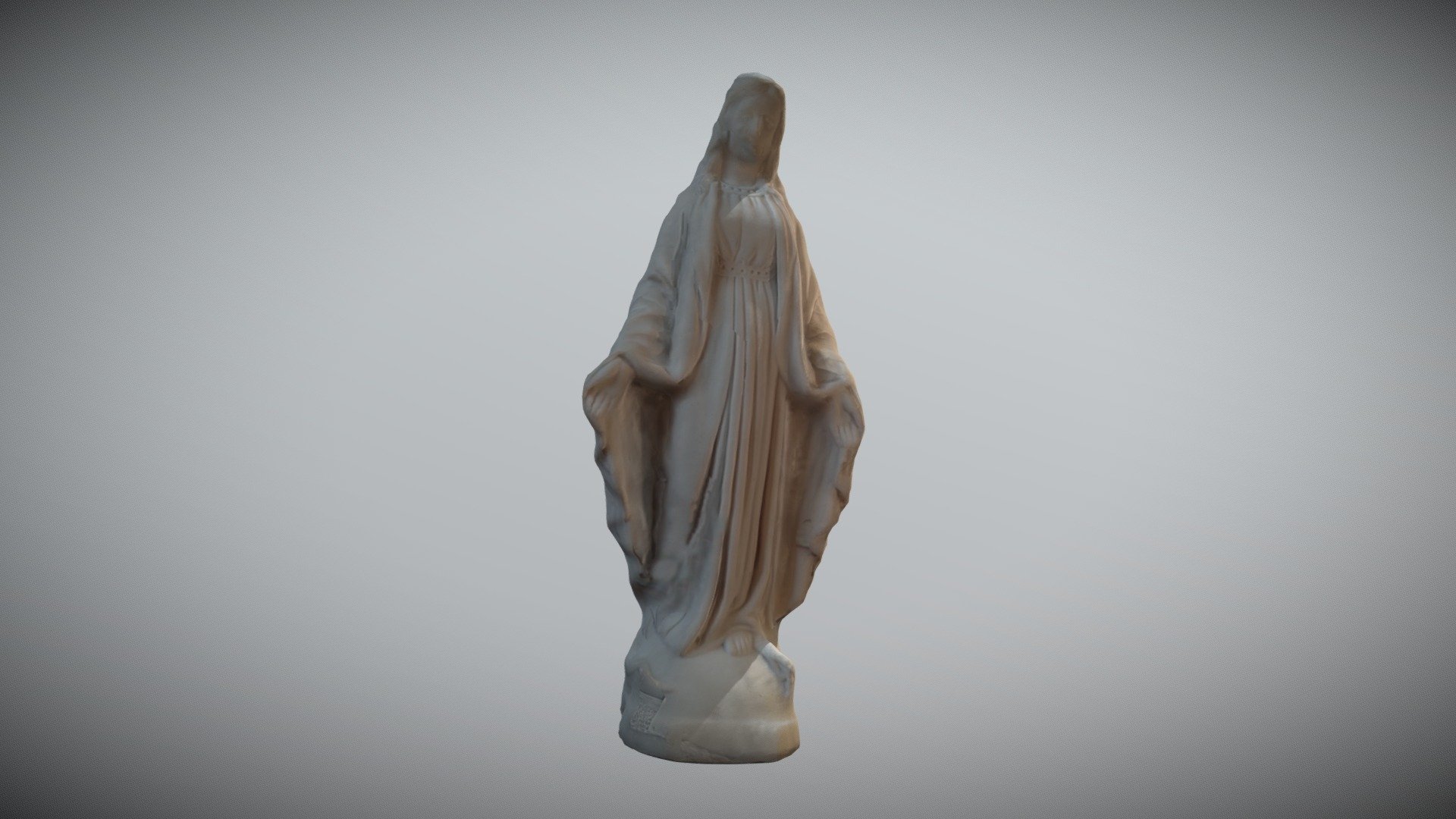 Virgin Mary - 3D model by kateri123 [f2e41f1] - Sketchfab