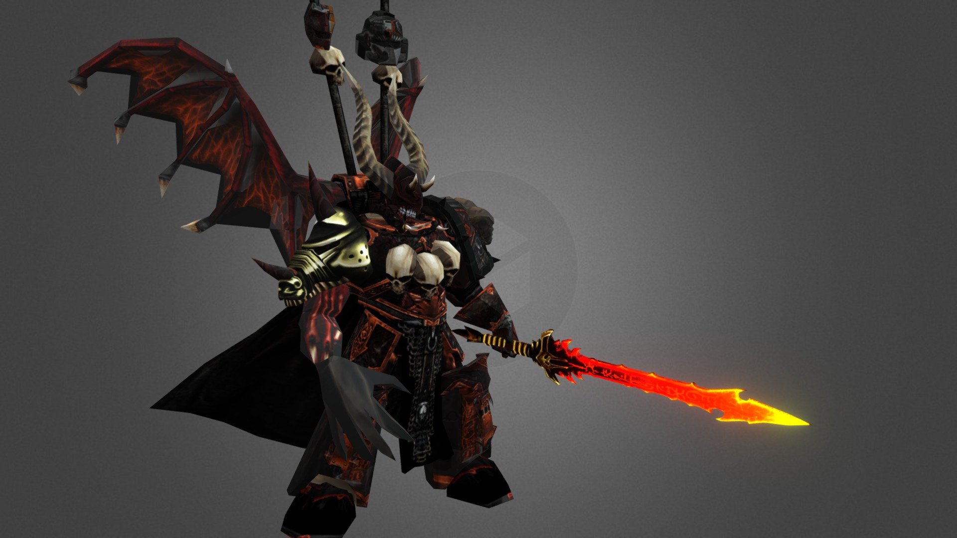 Lord Daemon - Download Free 3D model by 3DMAN (@3dmanx888) [f2e46a0 ...