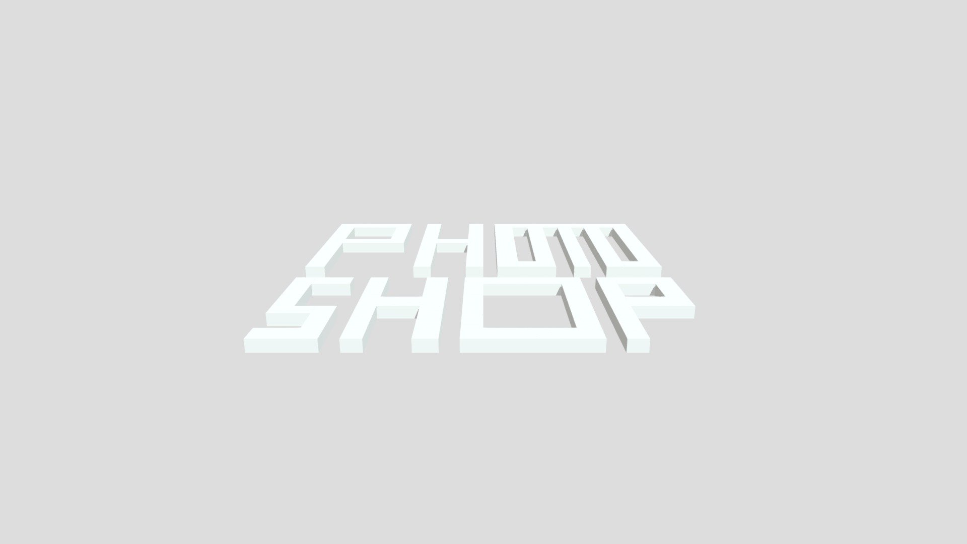 Photoshop - Download Free 3D model by Home Design 3D (@homedesign3d ...