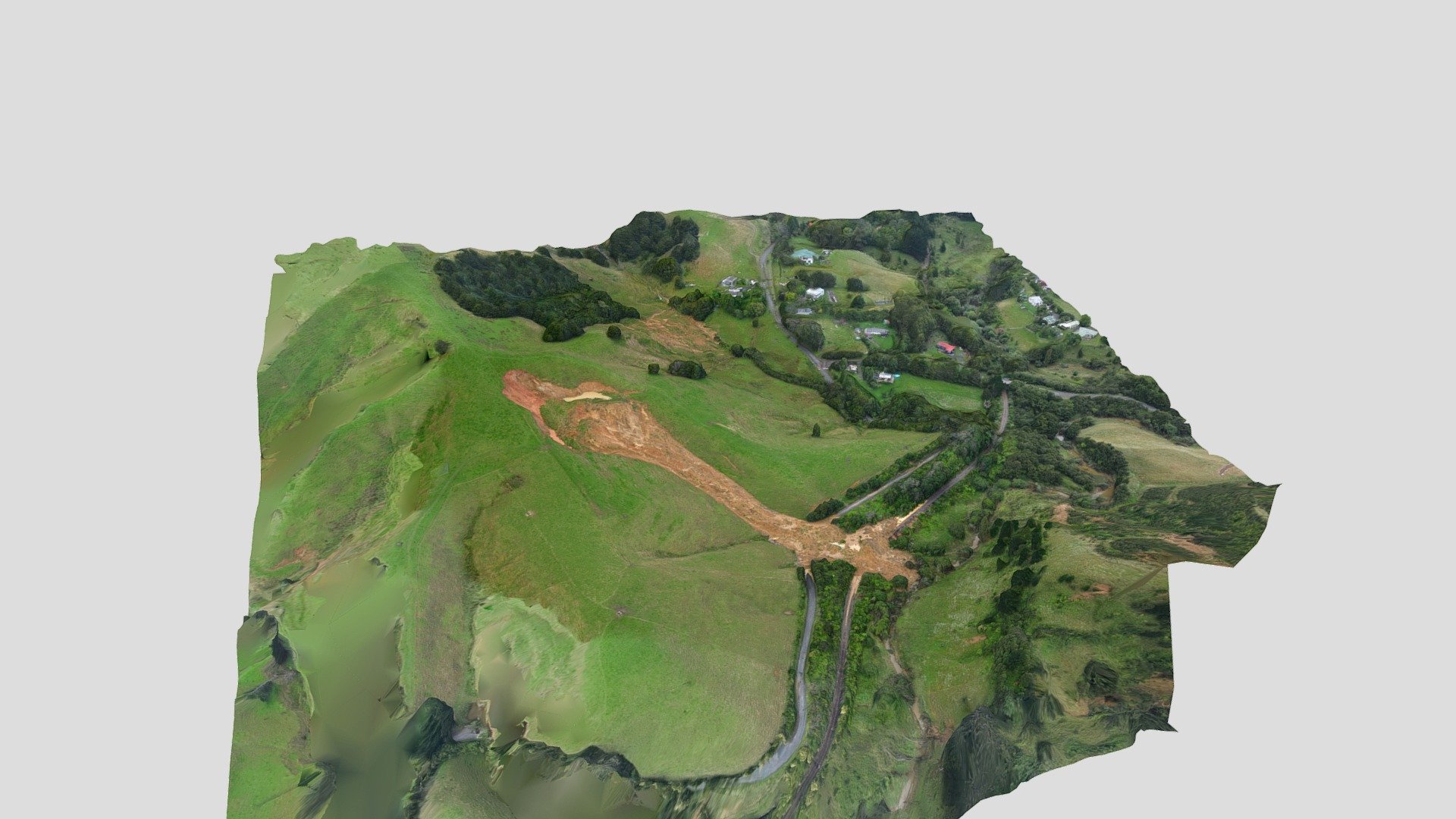 Tahekeroa Landslide 2023 - Download Free 3D model by GNS Science (@gns ...