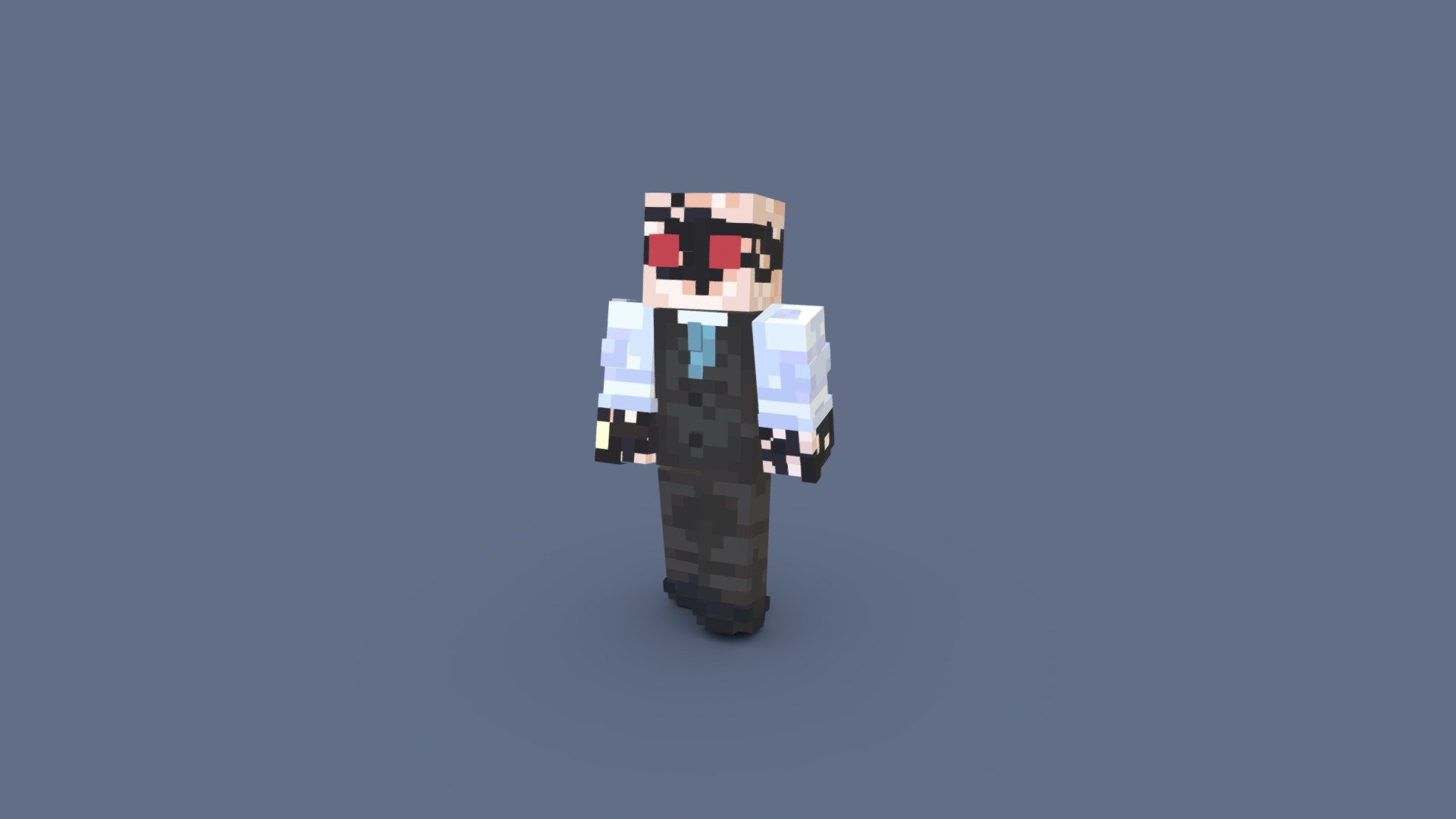 SKIN SCREEN STEVE - 3D model by mokrousovk83 [f2e7eef] - Sketchfab