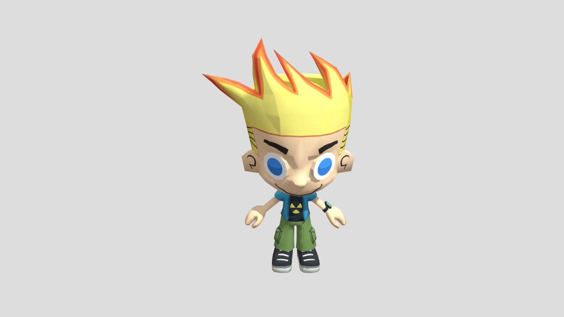 Johnny Test - Model (Fusionfall Nano) - Download Free 3D model by ...