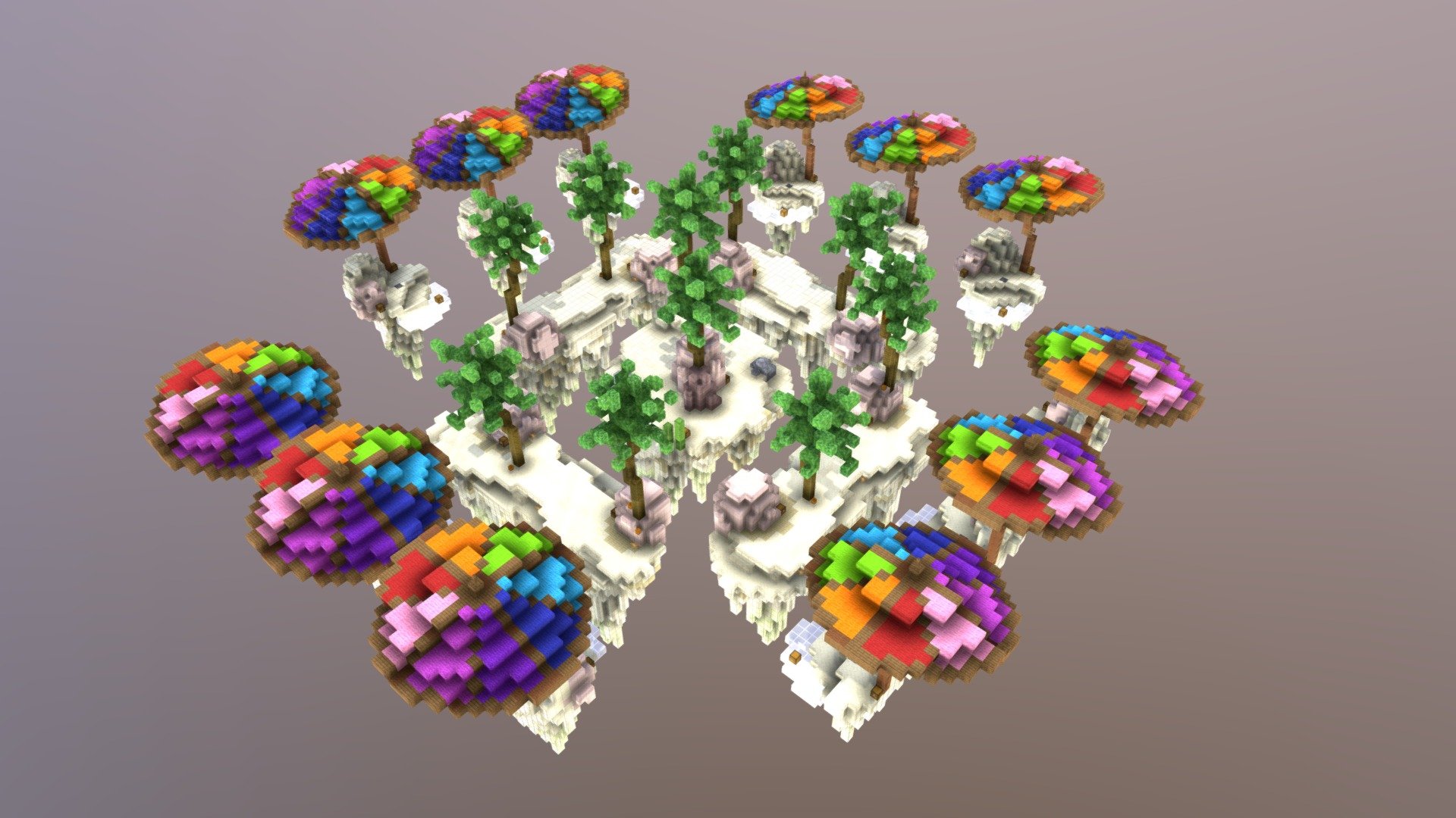 Summer Skywars - (Skywars Pack) - Buy Royalty Free 3D model by ...