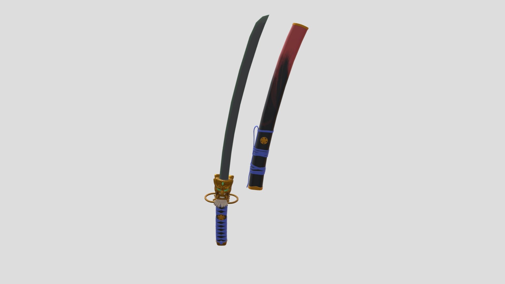 VALORANT | Oni katana - 3D model by orcunaydinli [f2eda1c] - Sketchfab