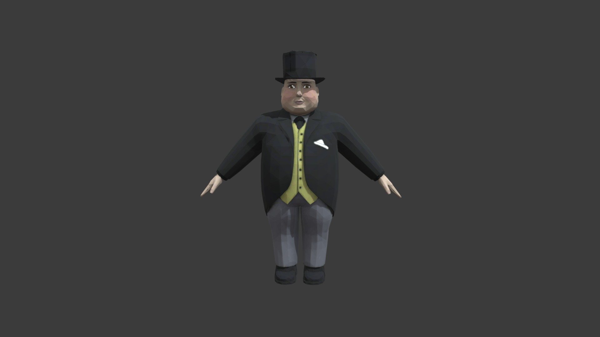 Sir Topham Hatt (ThomasAr) - Download Free 3D model by gameripper ...