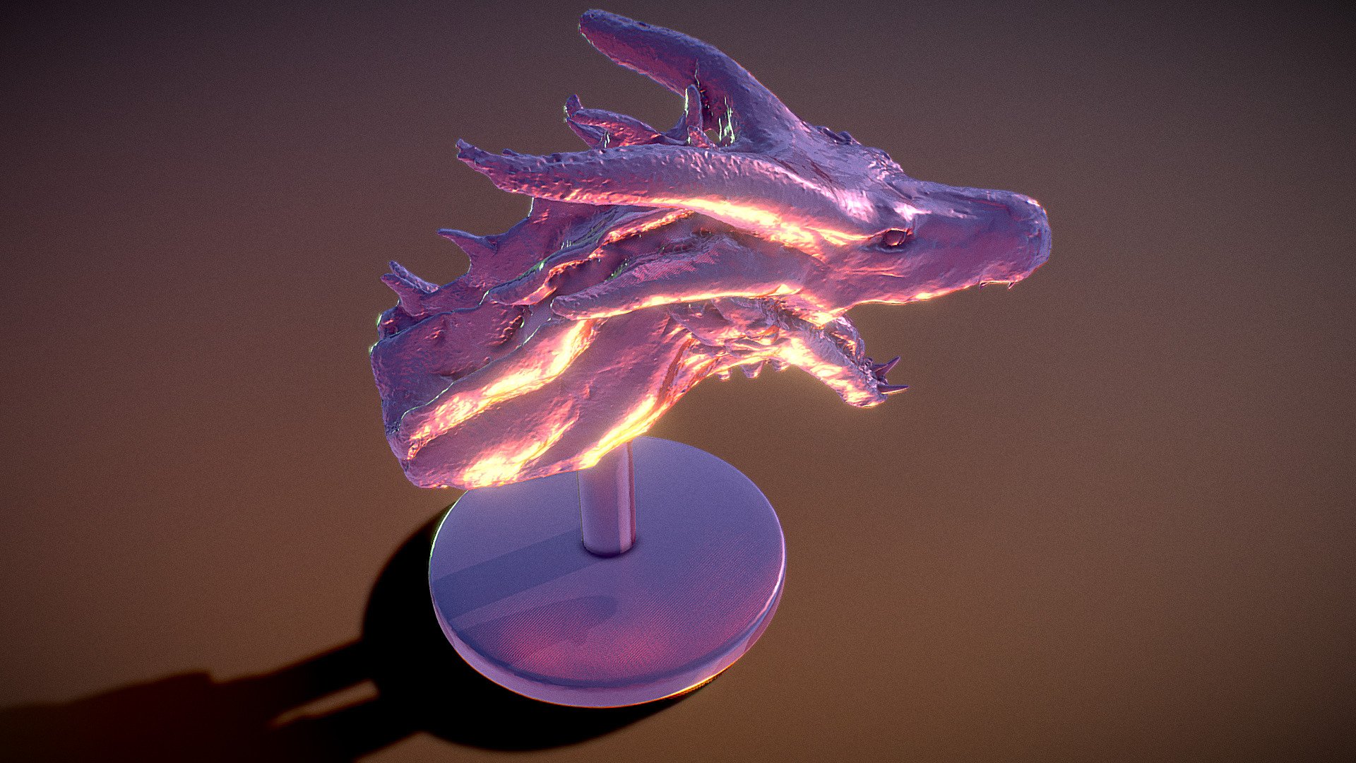 Dragon Sculpt - by Kai Barnes - 3D model by Peter Katz (@peterkatz ...