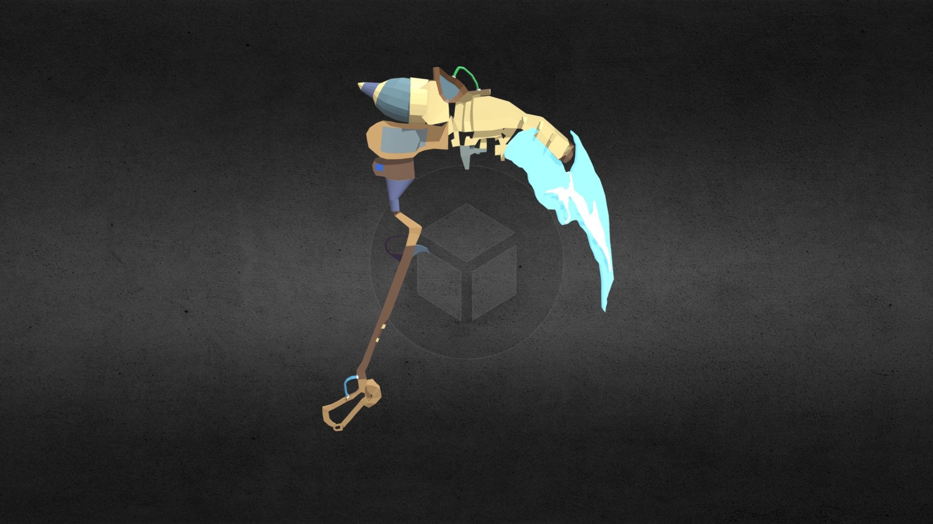 Electric scythe (cartoon) - Download Free 3D model by kremo4ek [f2eed4d ...