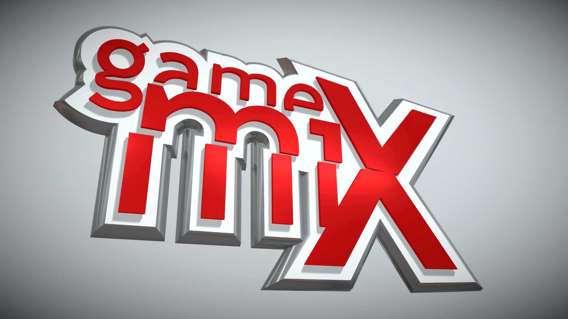 Game Mix Logo - 3D model by Andy Marcinkowski (@AndyMar) [f2ef570 ...