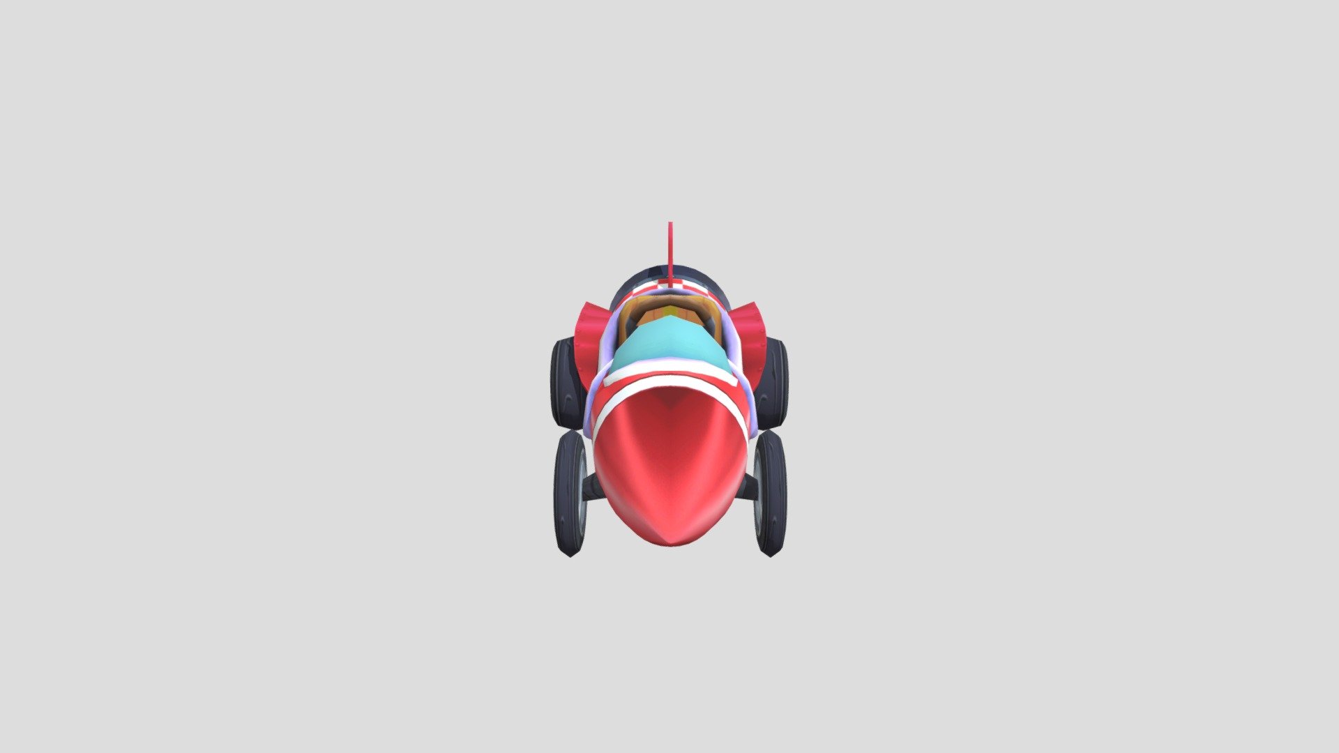boom karts rocket (vehicle) - Download Free 3D model by ...