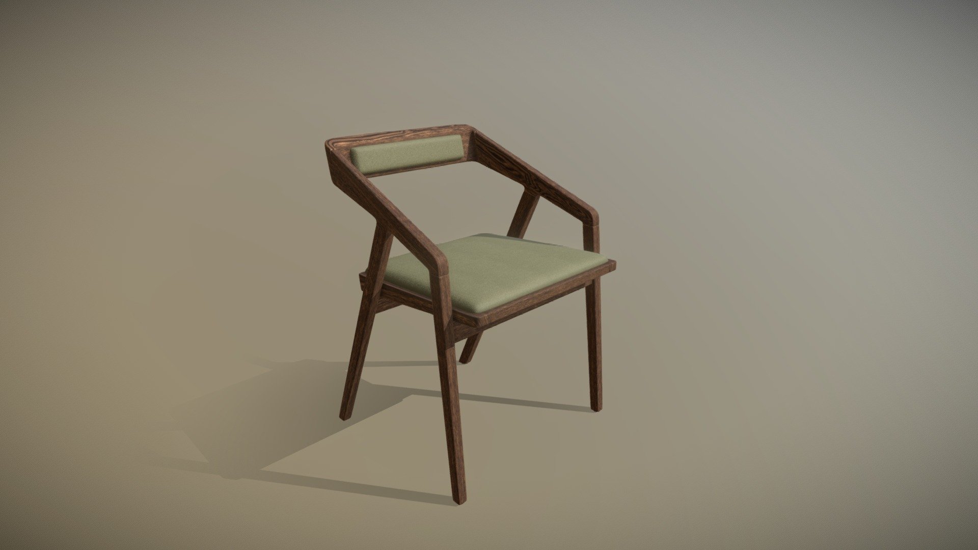 Realistic designer chair - 3D model by gandydaa [f2f13f5] - Sketchfab