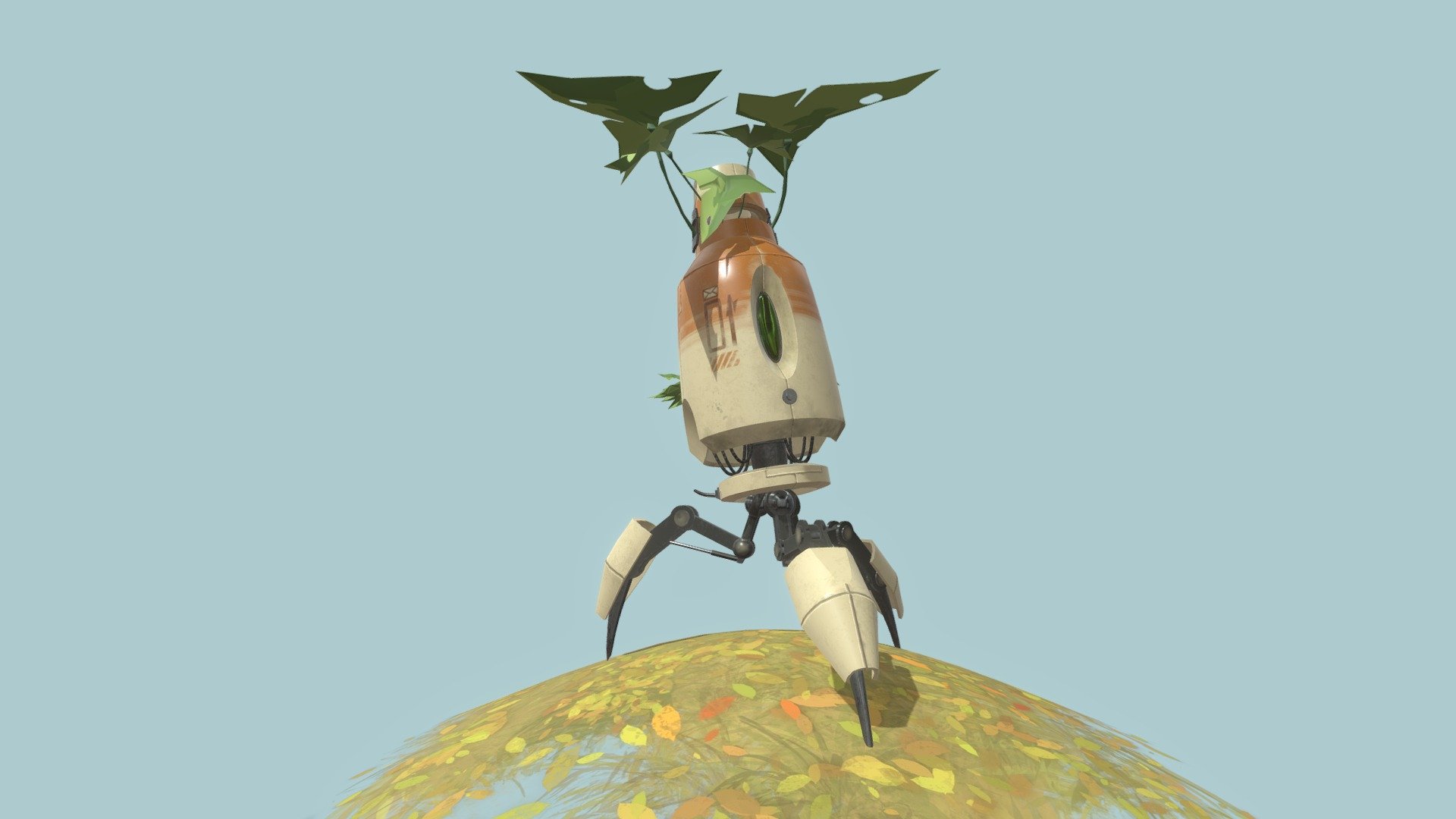 flower_keeper_robot_01 - 3D model by Liza Lobster (@lobsterliza ...