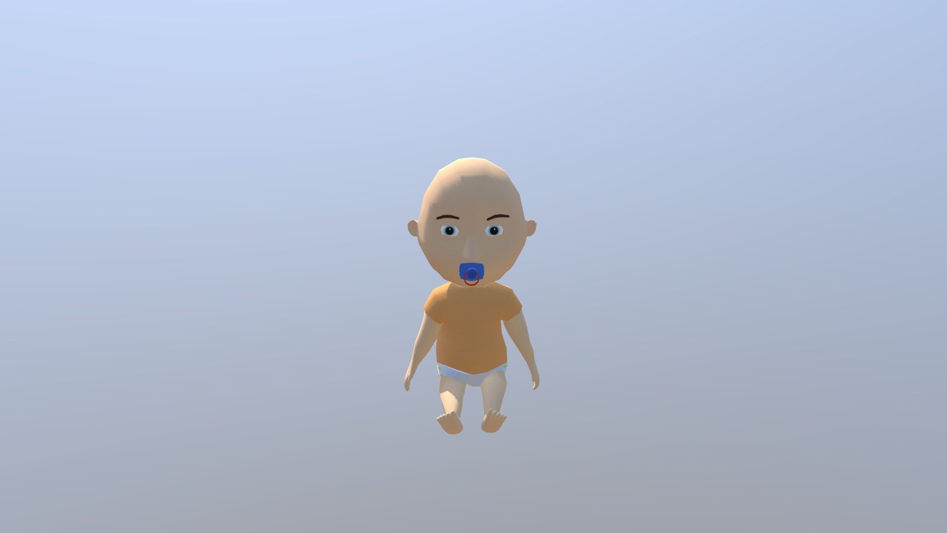Baby Standing V2 - 3D model by camcouto [f2f2db8] - Sketchfab