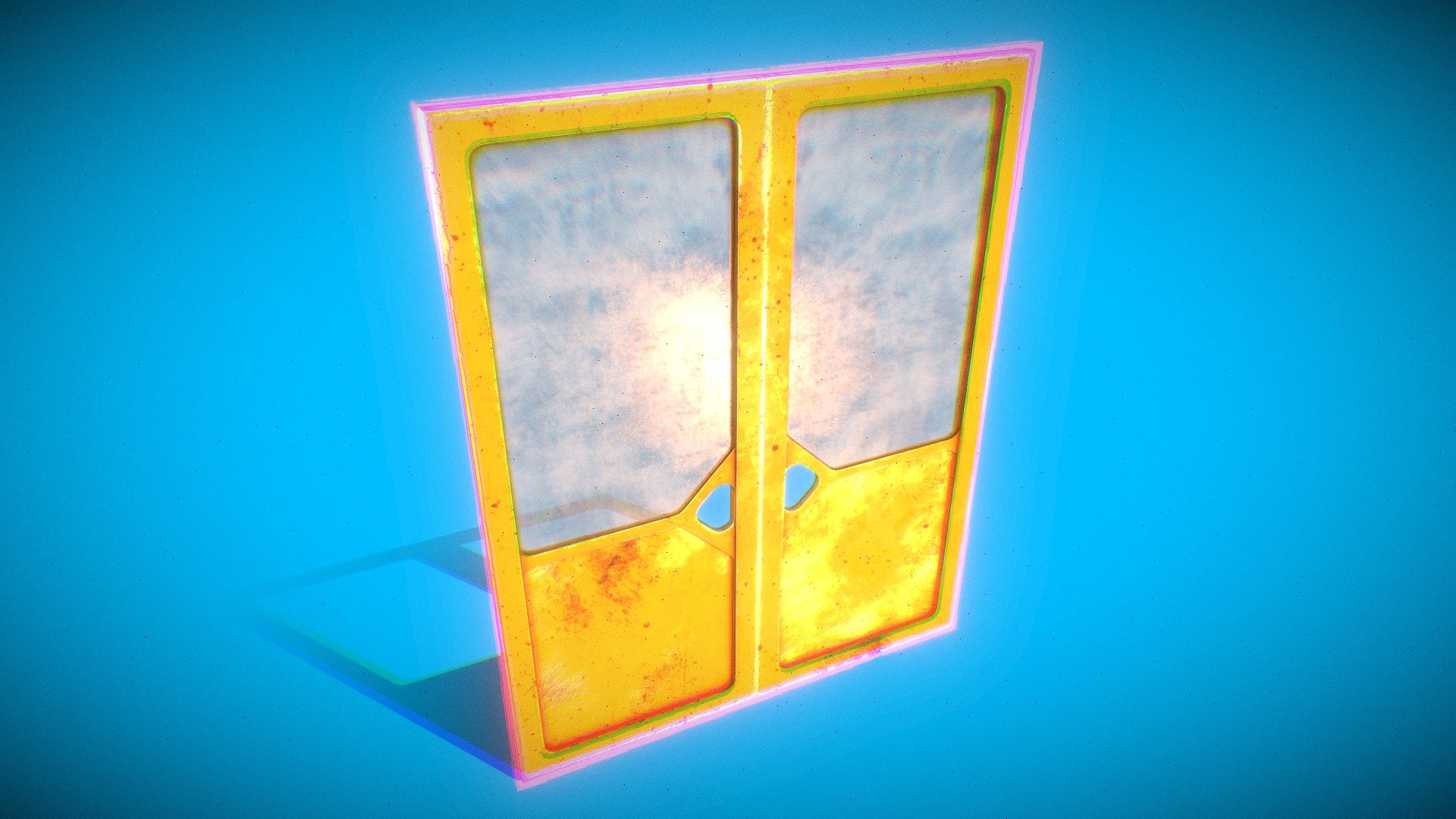 Hi-Tech Doors - Download Free 3D model by Invisiprim (@invisiprim3d ...