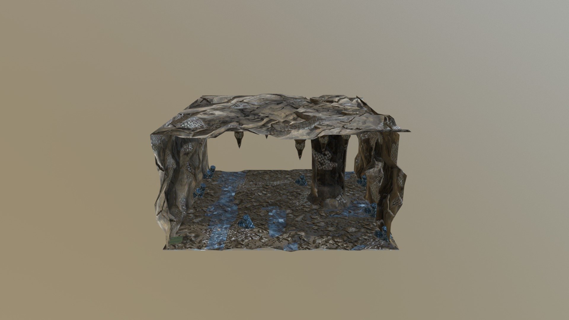 Cave_DioramaProject - 3D model by chrisbru_cee (@chrisbrucee) [f2f4977 ...