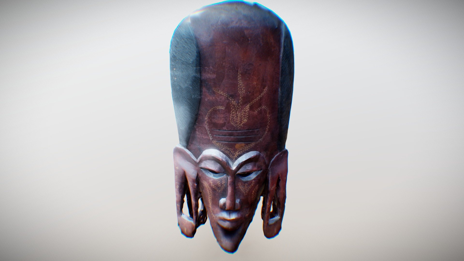 Two Masks - 3D model by kware design (@kwaredesign) [f2f5b8b] - Sketchfab