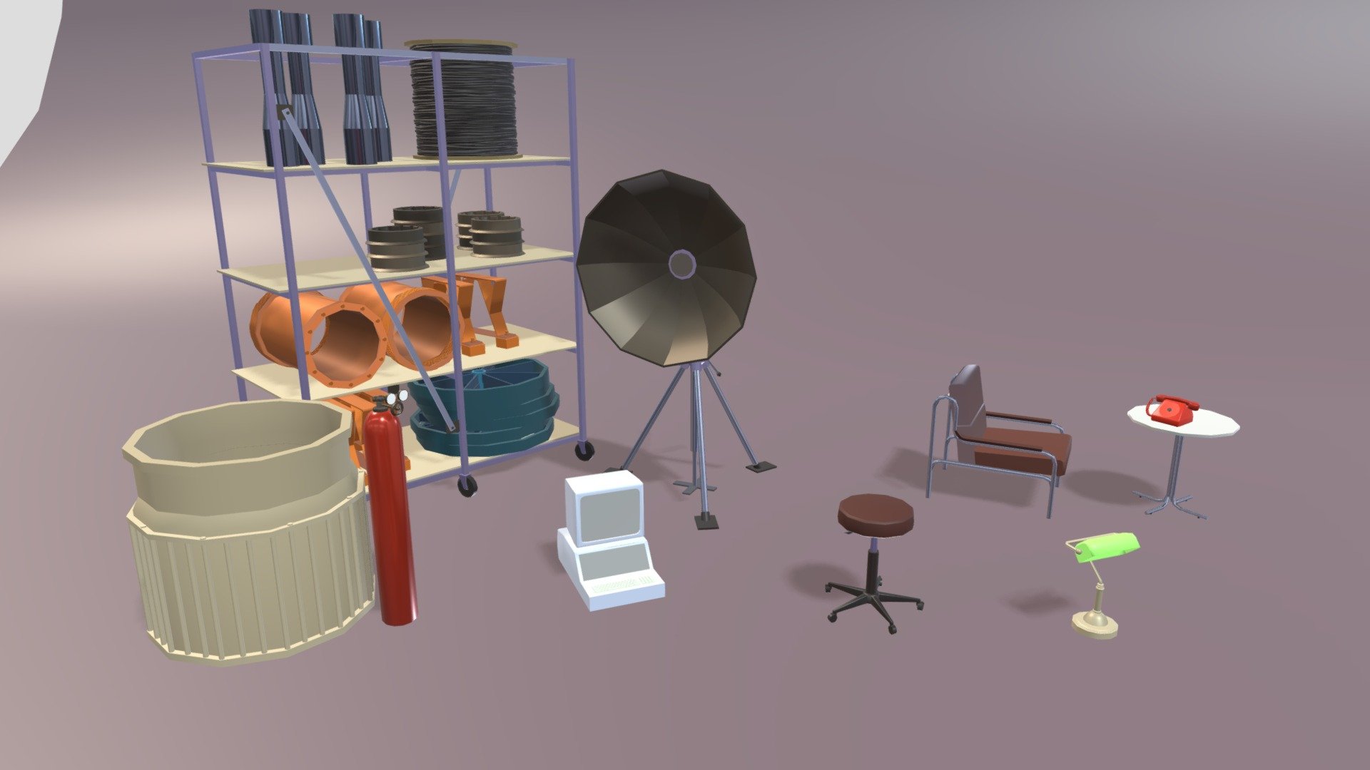 Control objects - Download Free 3D model by juliashchrbk [f2f679b ...