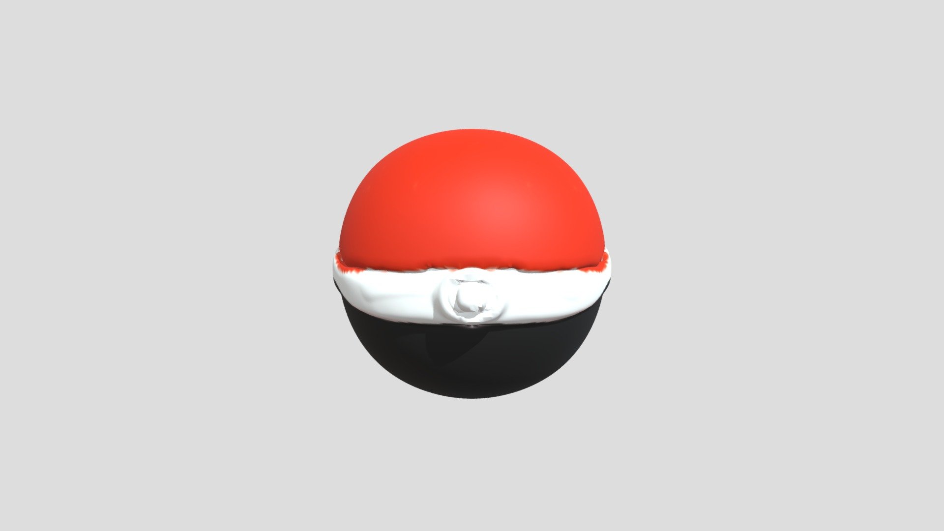 pokemon ball - 3D model by aditya484462 [f2f918f] - Sketchfab