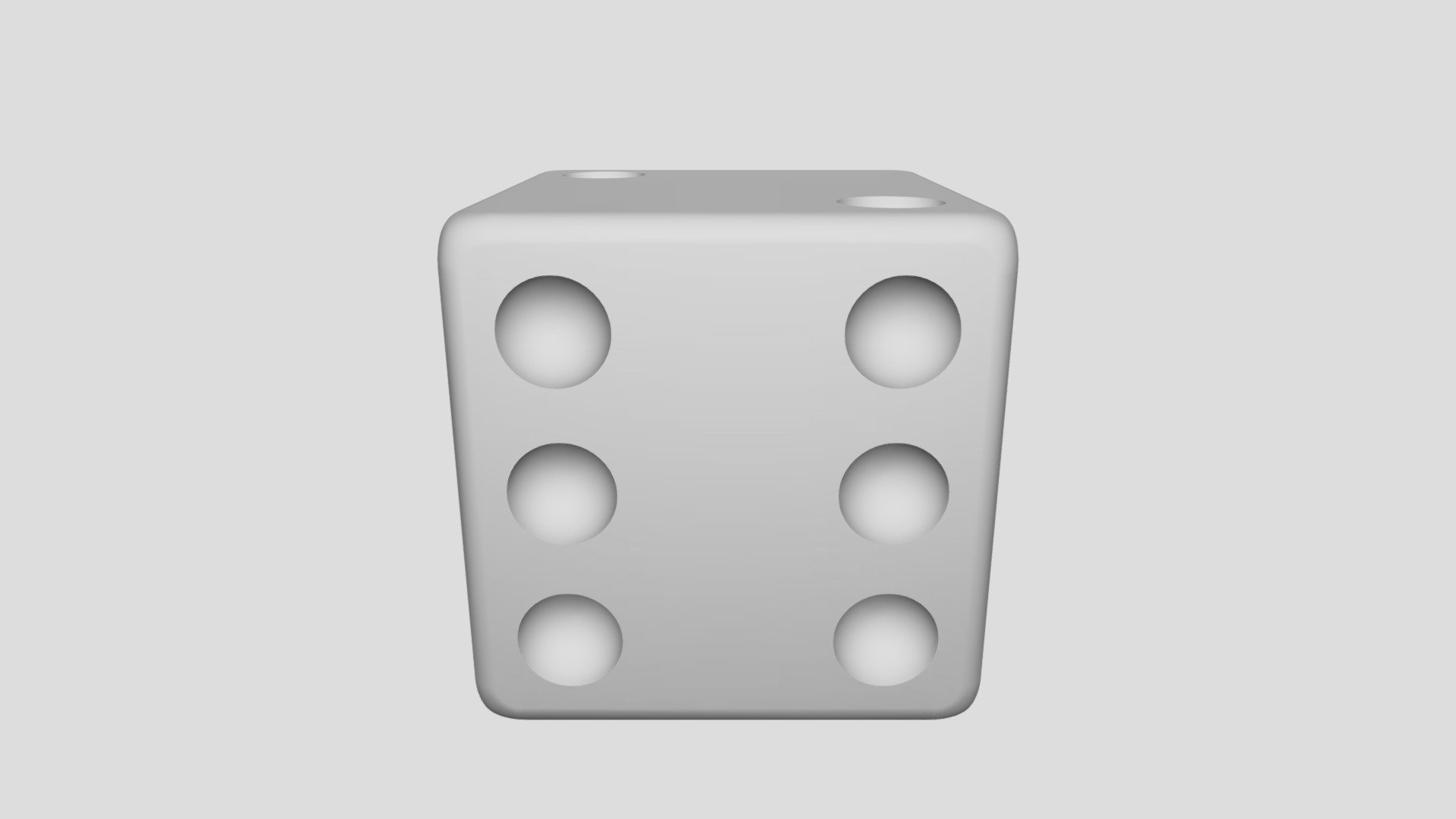 D6 Die - Download Free 3D model by Hellmark [f2fdd74] - Sketchfab