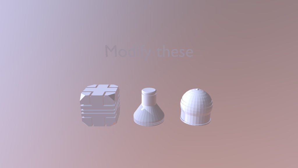 Mesh-modeling Fundamentals Exercise01 - 3D model by sw.toasty [f2ff0ca ...