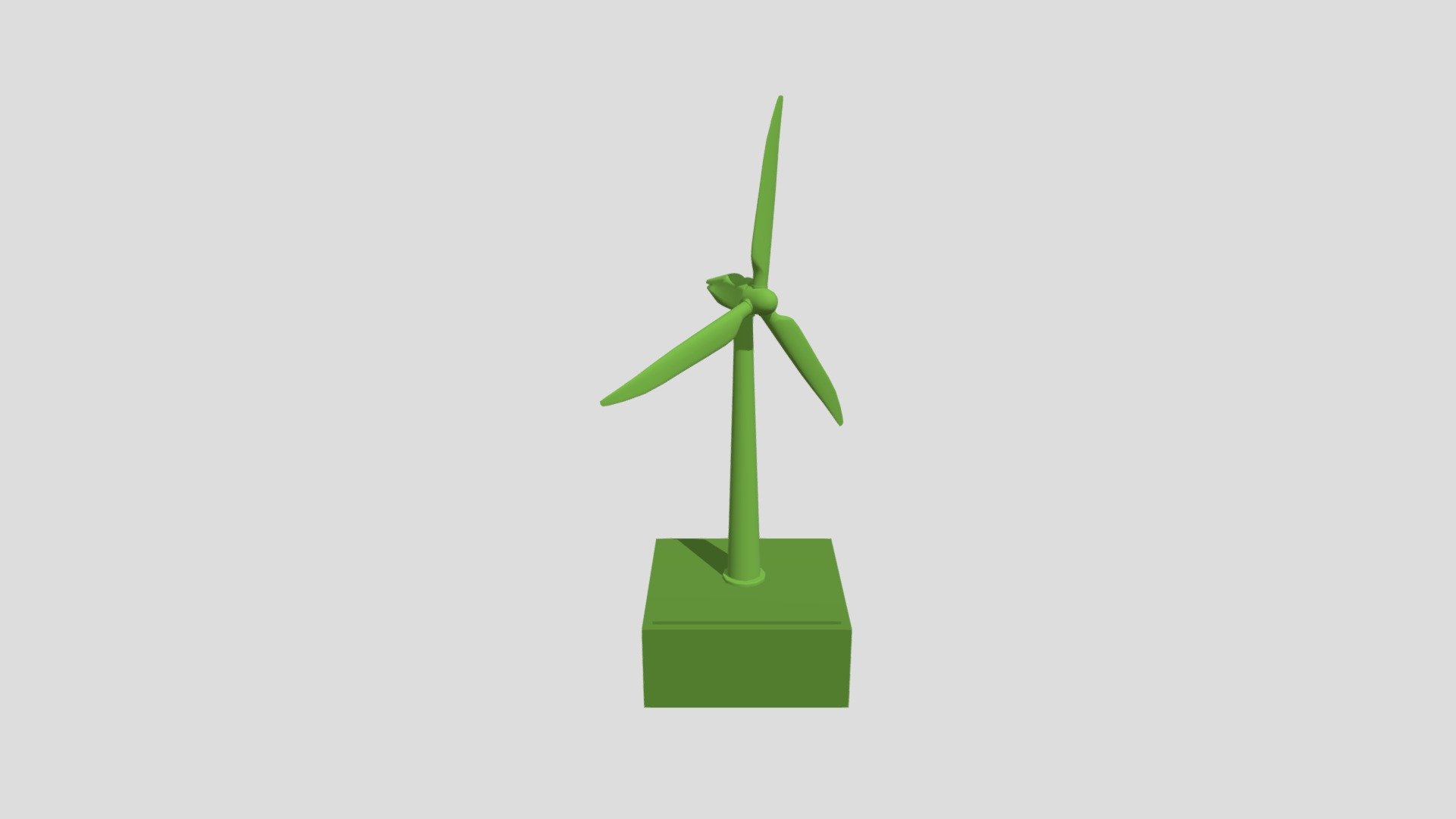 Wind Turbine Solo V3 - Download Free 3D model by jamiejyk [f2ffe73 ...