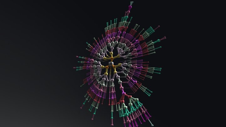 Radial-tree 3D models - Sketchfab