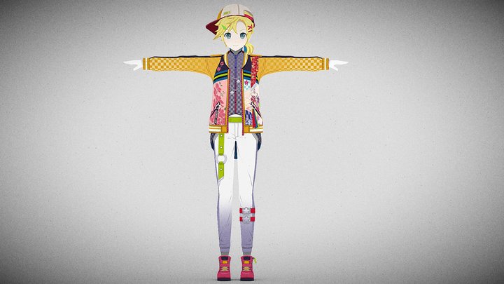 Vocaloid 3D models - Sketchfab
