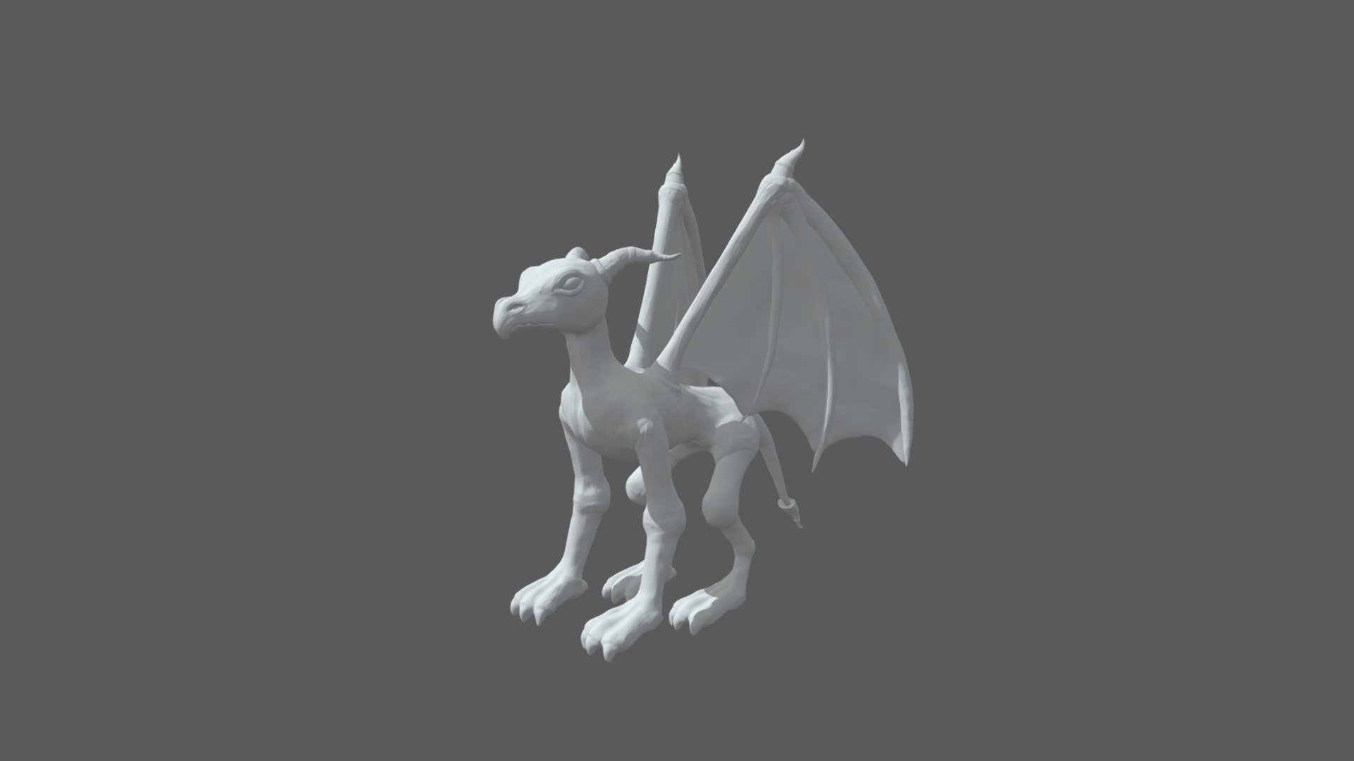 Dragon - 3D model by ambre.acl [f302fe9] - Sketchfab