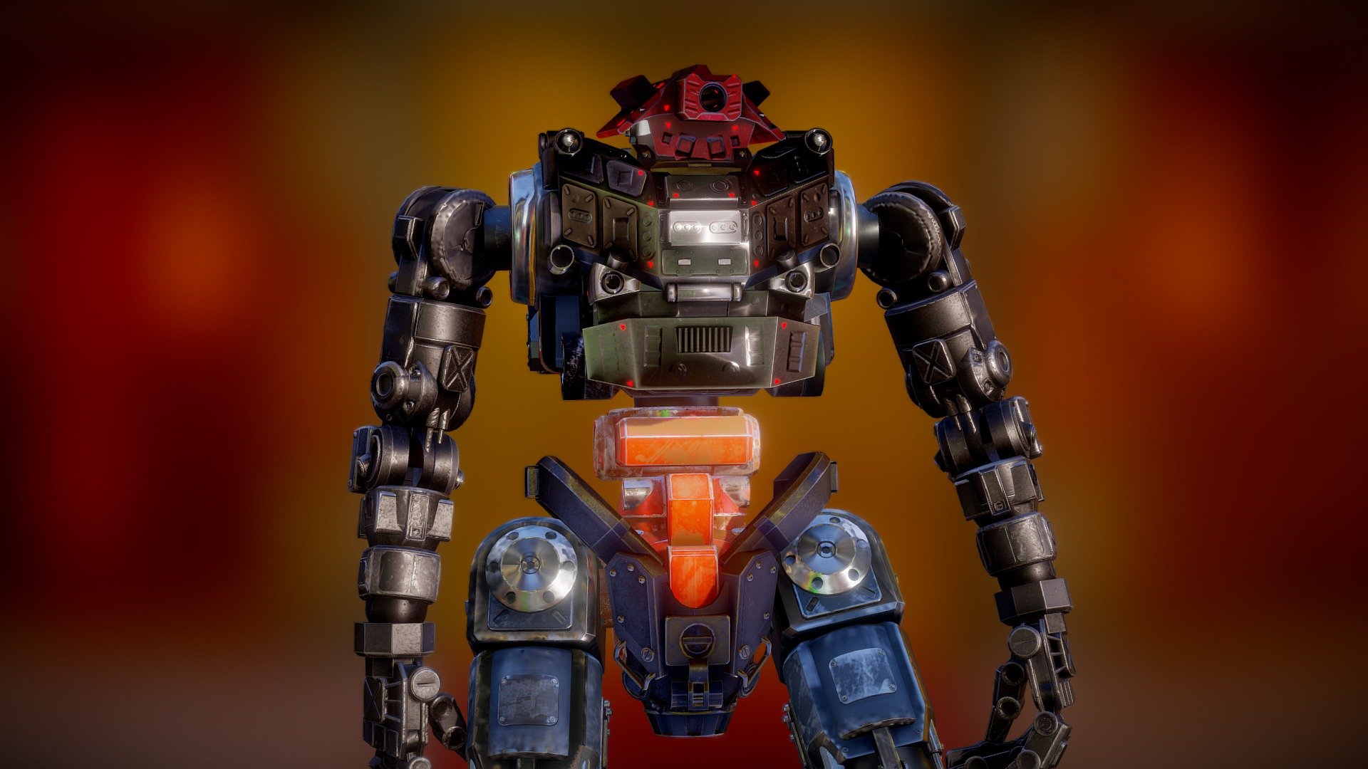 MECHA BOT VX-274 BY Oscar Creatvo - Buy Royalty Free 3D model by OSCAR ...