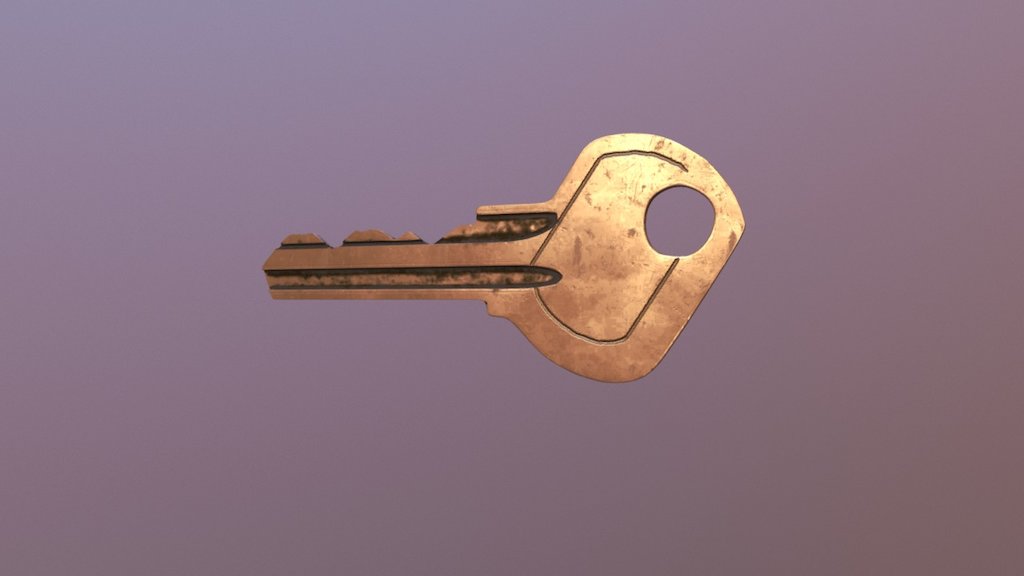 Key - 3D model by Sudakshina [f30439e] - Sketchfab