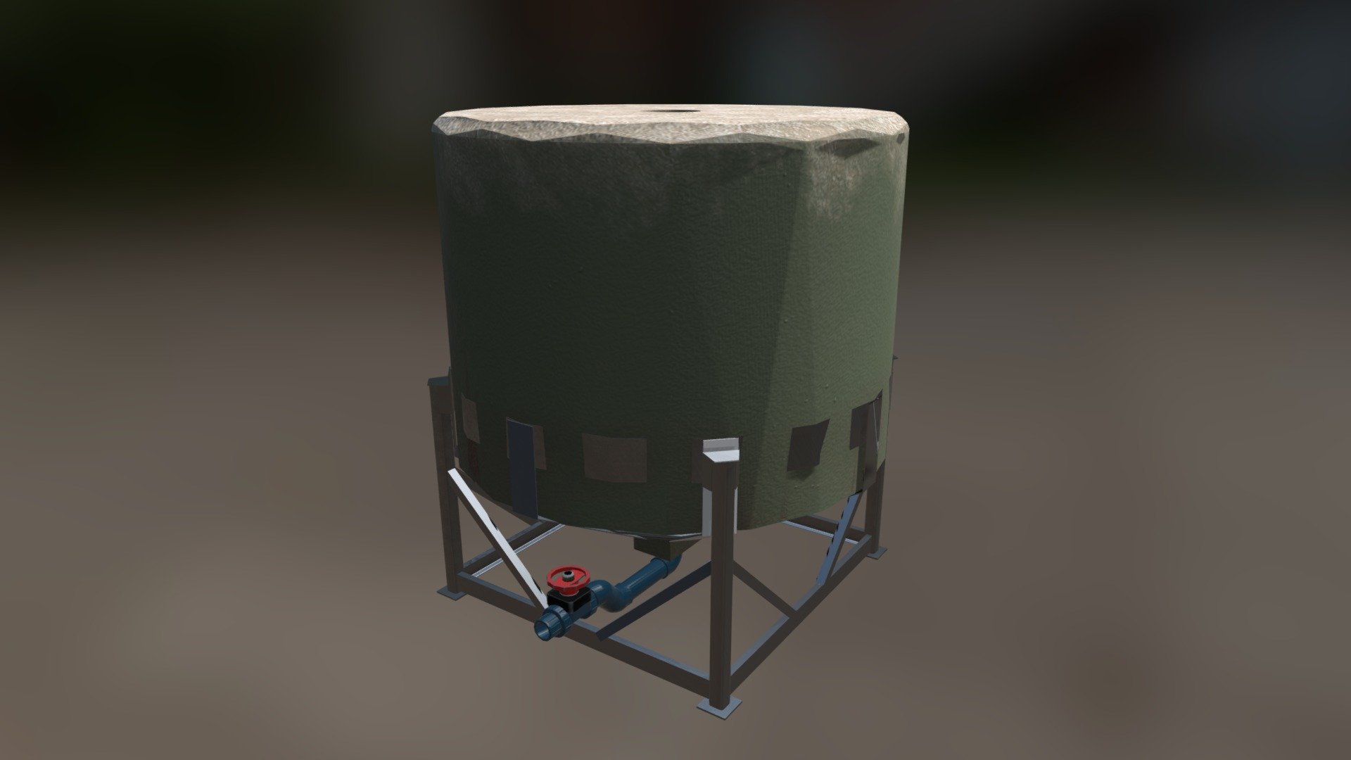 Waste Water Holding Tank - 3D model by Digital BIM Solutions ...