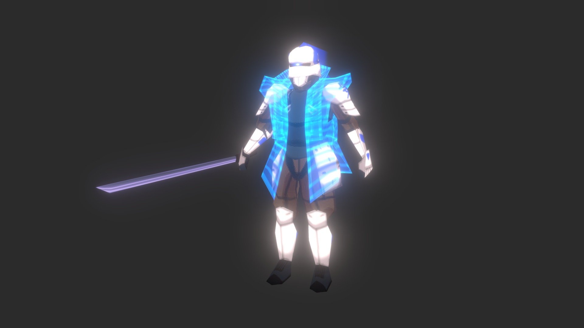 Cyber Samurai PSX - Download Free 3D model by Seifert (@Peter_Seifert ...
