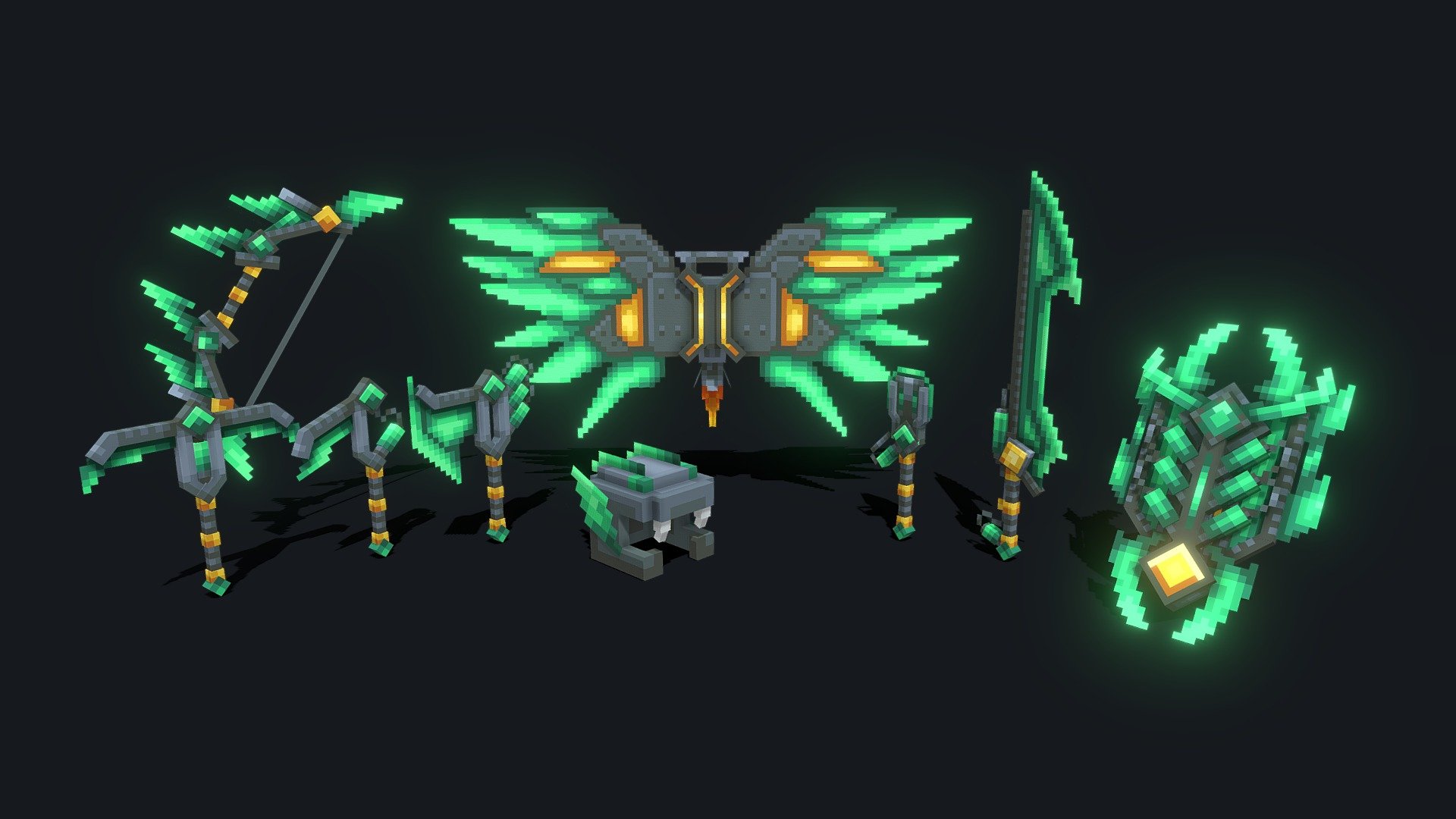 Viper Pack - 3D model by Polygony (@polygonymc) [f305fbd] - Sketchfab