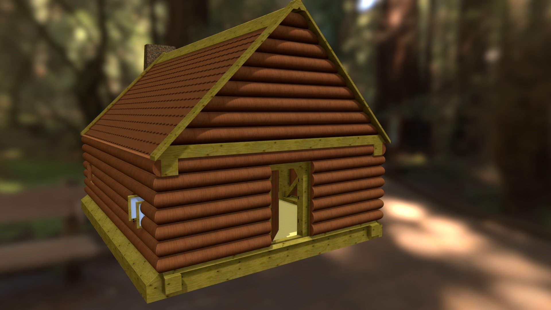 Cabin - Download Free 3D model by paul.mrg [f3076ce] - Sketchfab