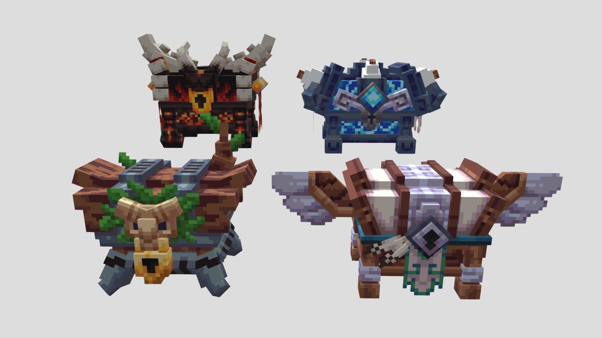 Elemental Crates - 3D model by Phoenix Store (@phoenixstore) [f30852b ...