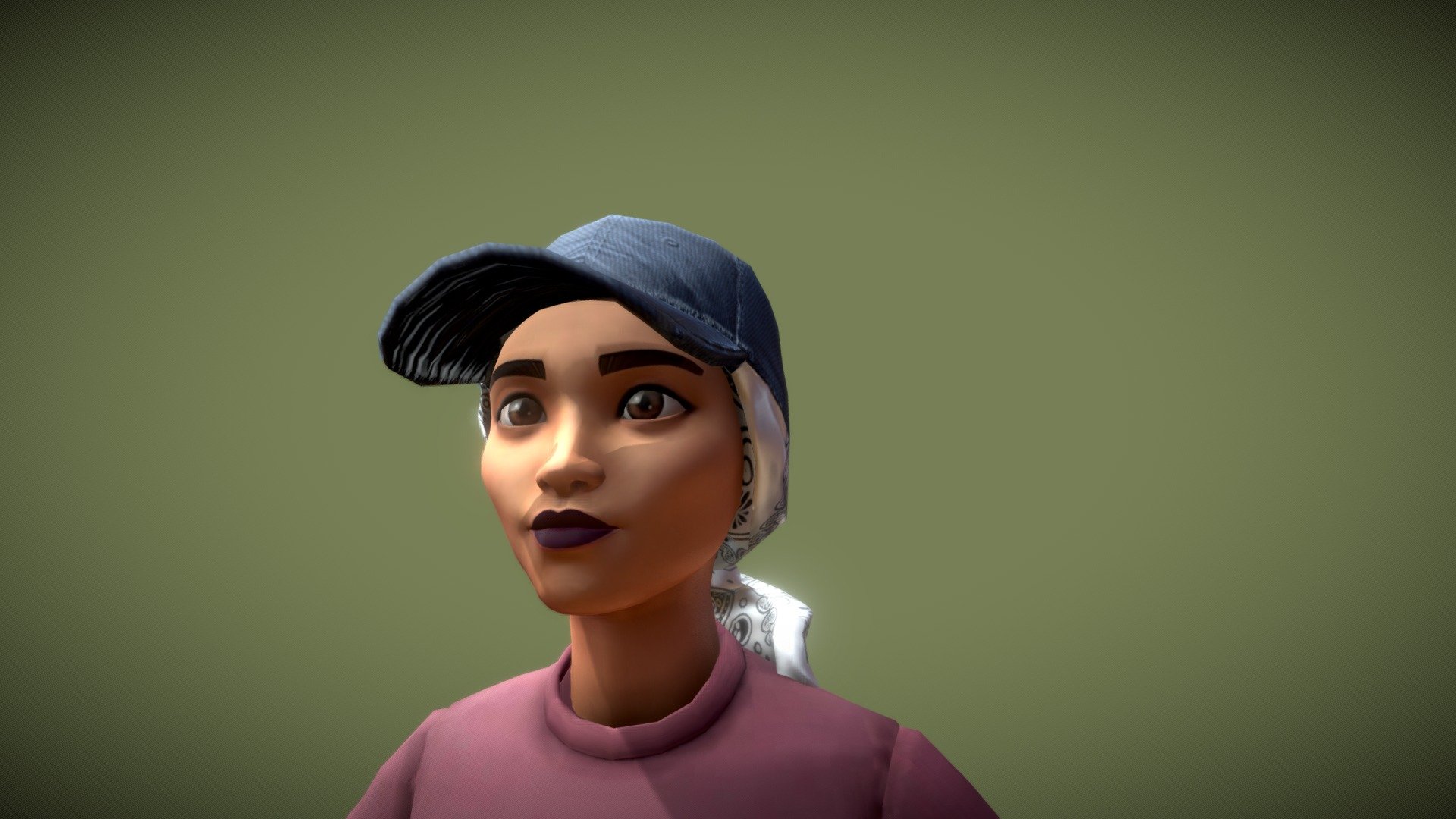 Modern Girl Stylized - 3D model by Maruf Khan Ornob (@marufx86 ...