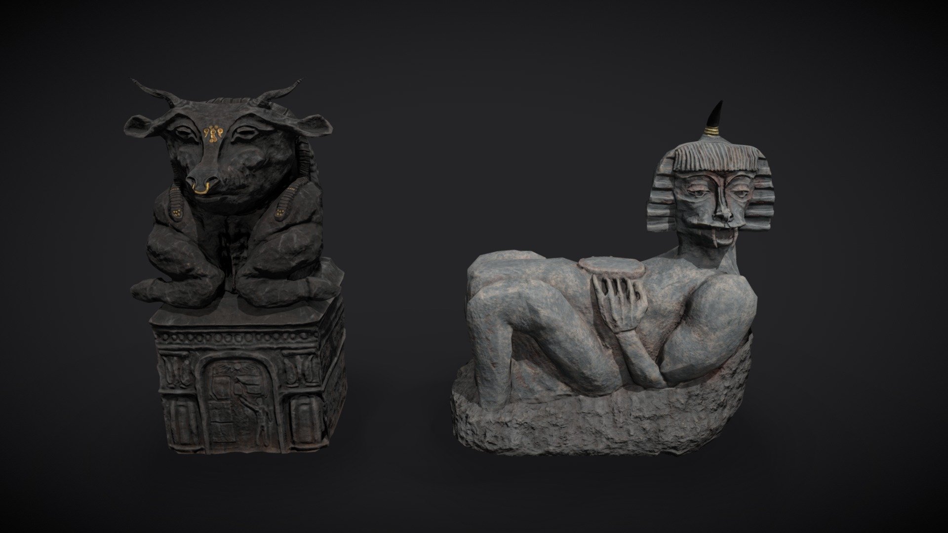 Demon Busts (Vincent Gernand) - 3D model by Vincent Gernand ...