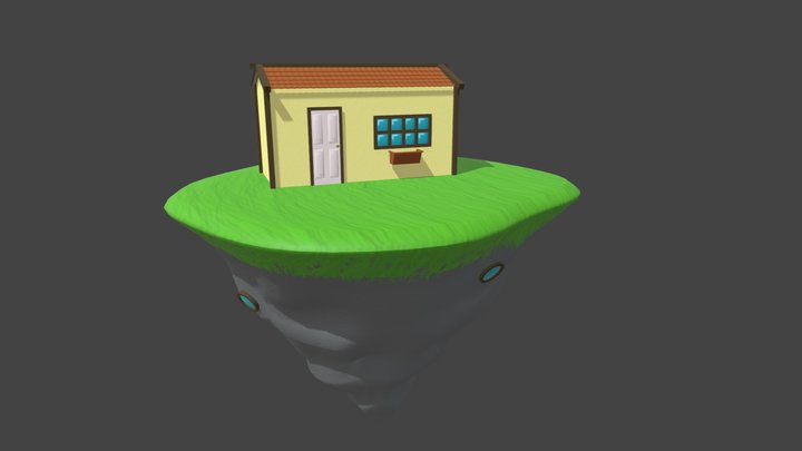 Flying-house 3D models - Sketchfab