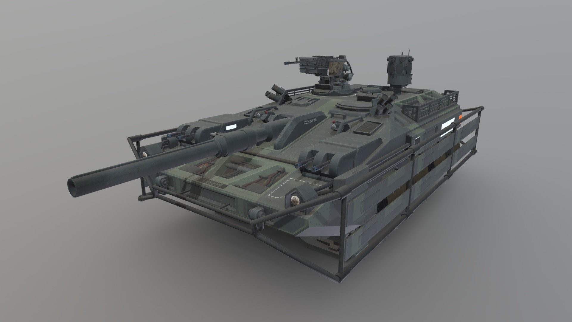 Battlefield 4 - HT-95 Levkov - Download Free 3D model by ...