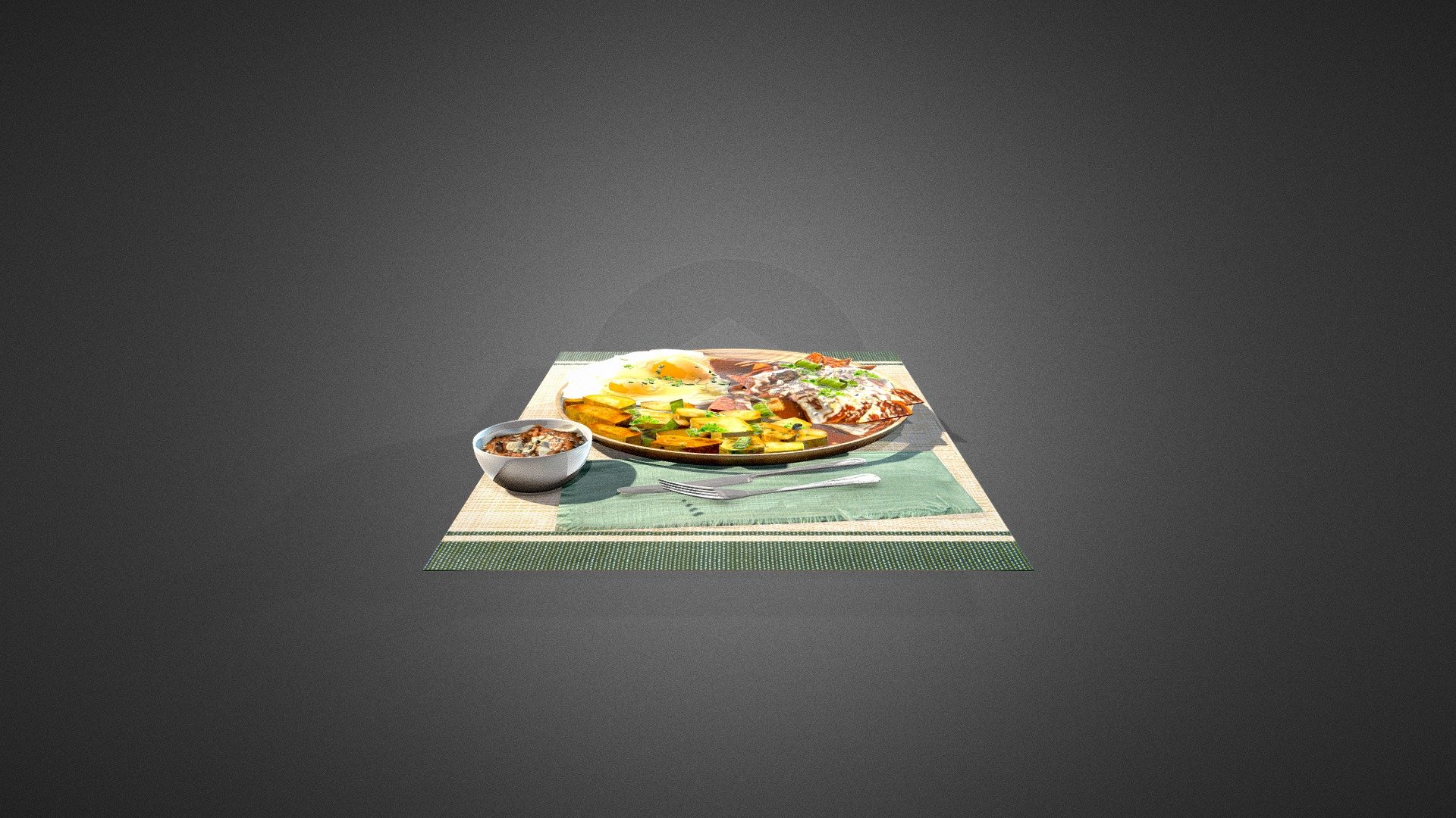 Food Model - 3D model by usamaali3243 [f30af00] - Sketchfab