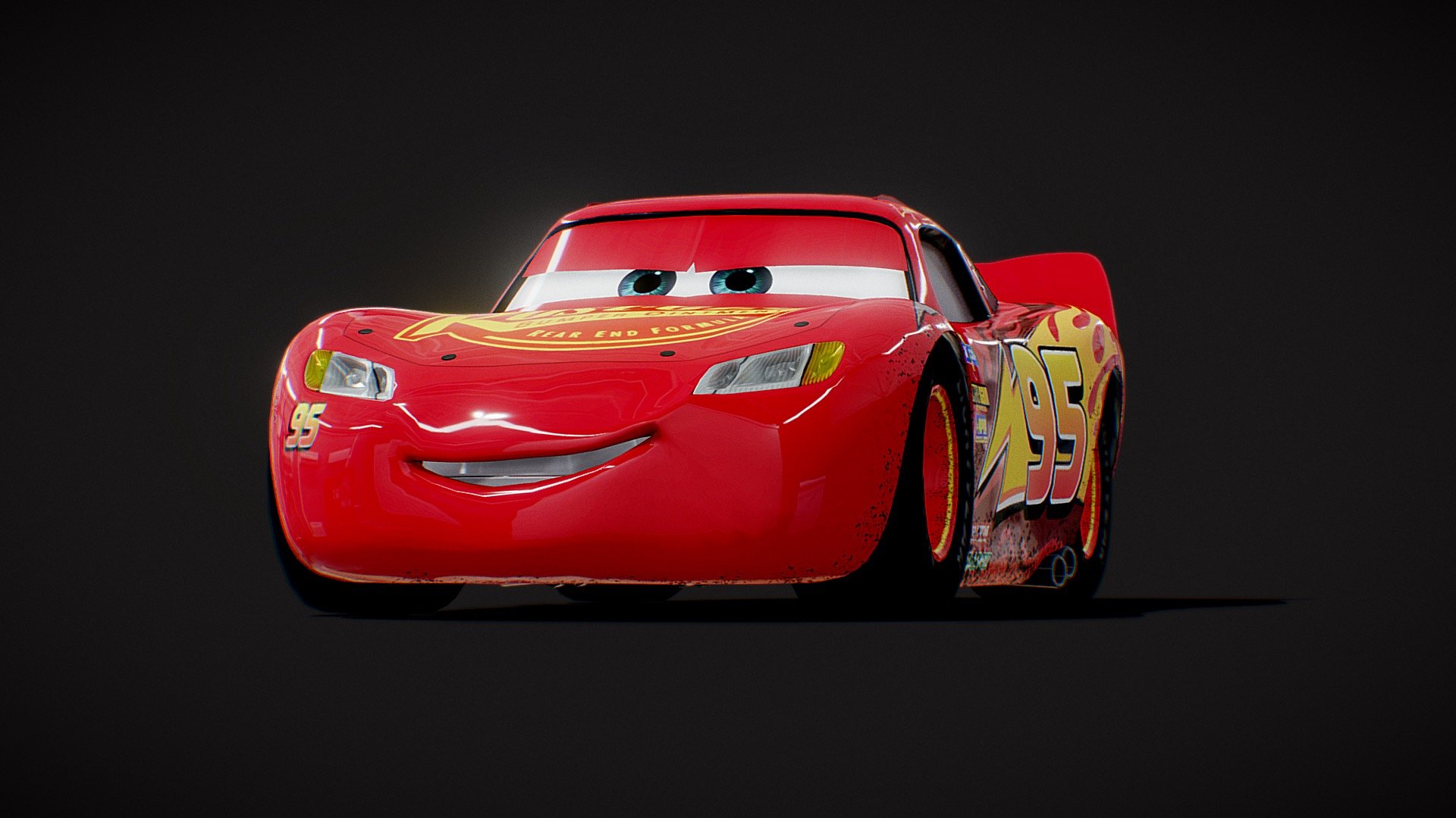 Lightning McQueen (Forza Horizon Version) - Download Free 3D model by ChoochooLi Models ...