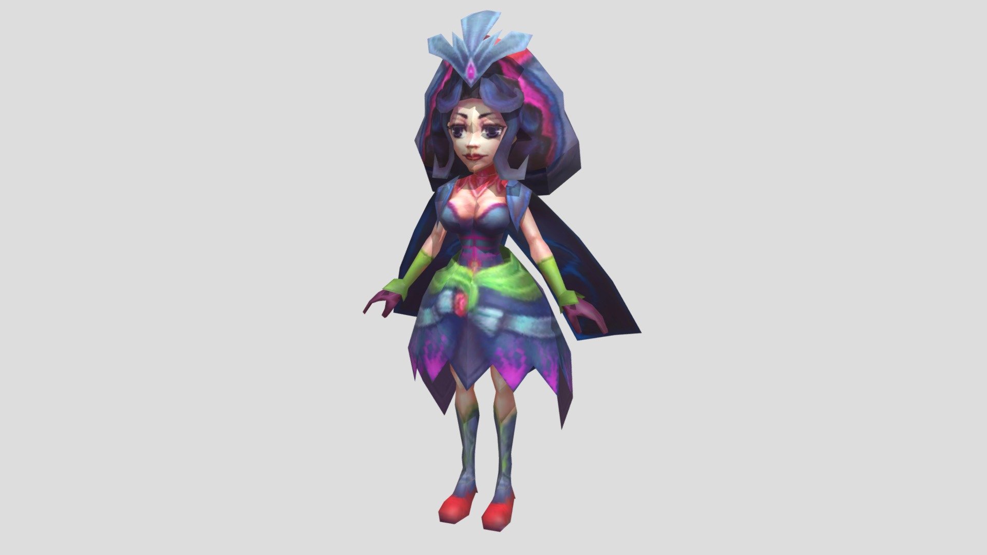 queen - Download Free 3D model by UE4 CG model (@huangjinxiu155 ...