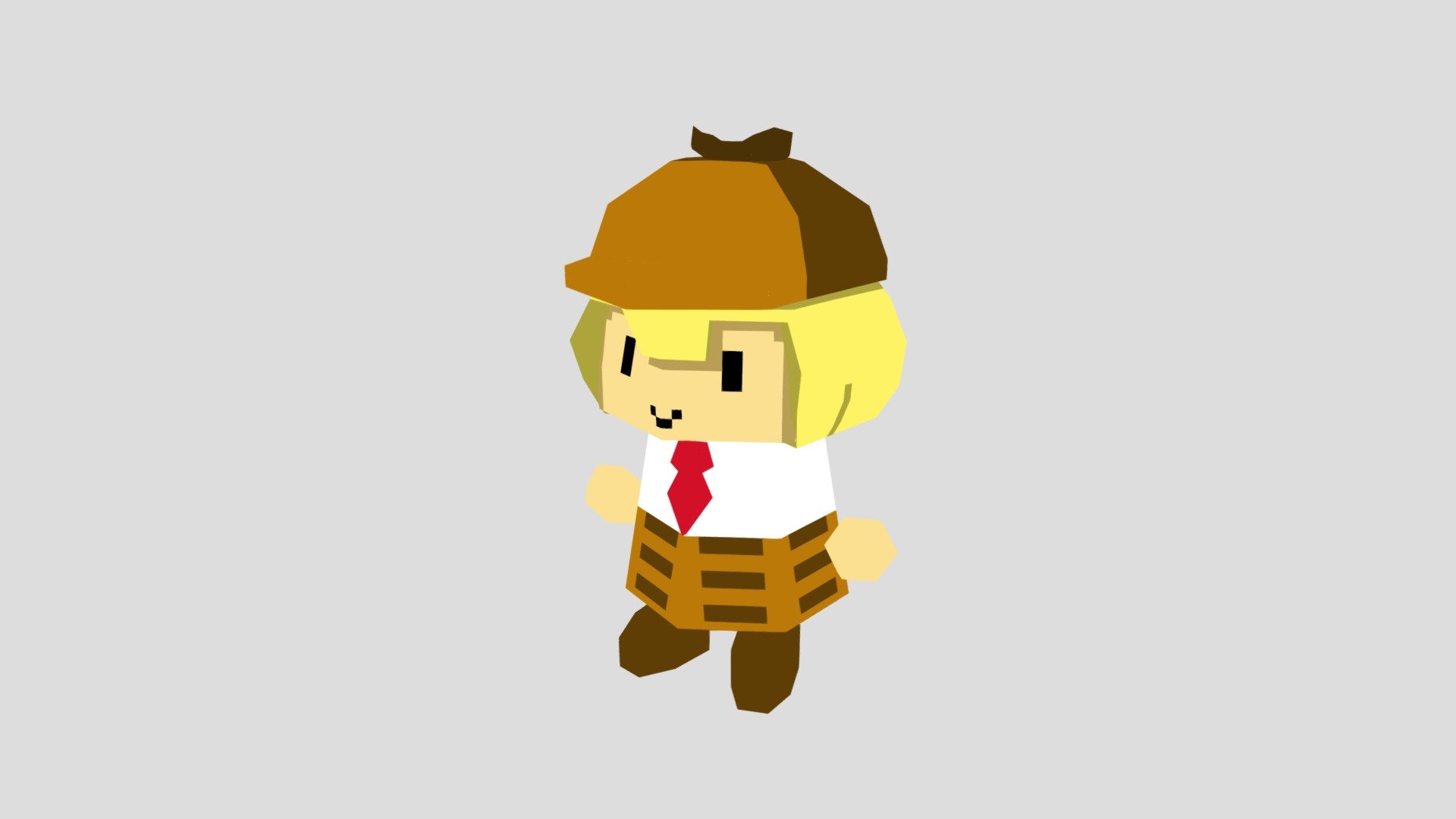 PS1 Smol Ame - Download Free 3D model by Alec, the Wizard ...