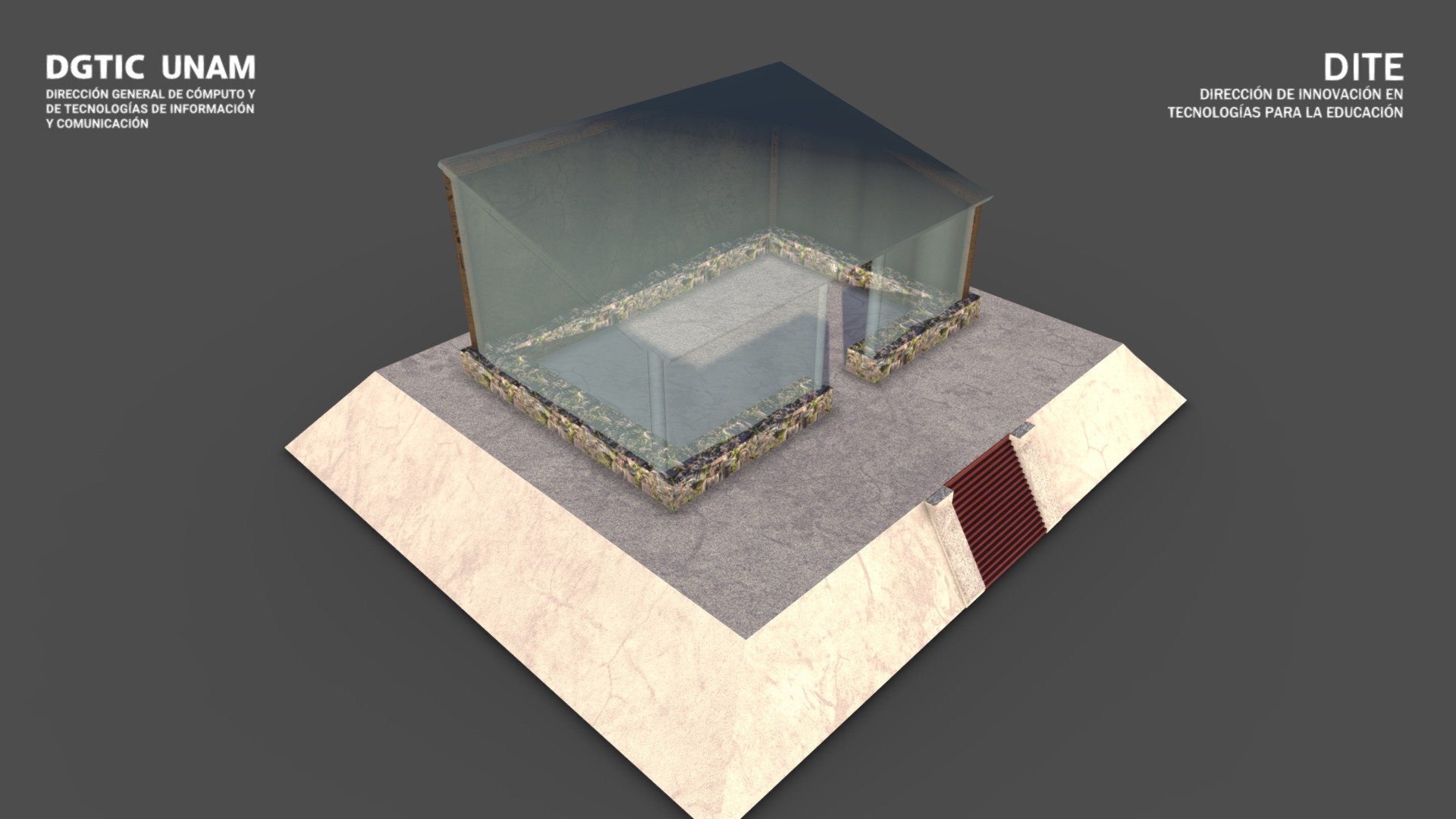 Casa del Sacerdote cerro de Moctezuma - 3D model by UNAM | DGTIC | DITE ...