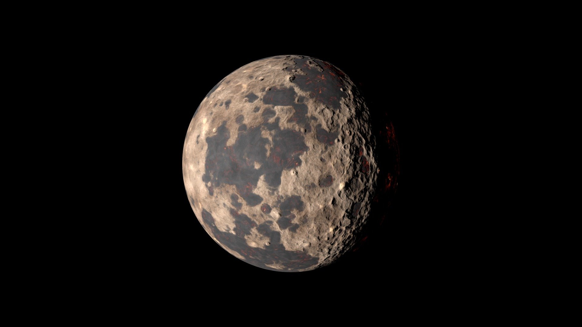 Volcanic Planet - Buy Royalty Free 3D model by WireframeArt [f310808 ...