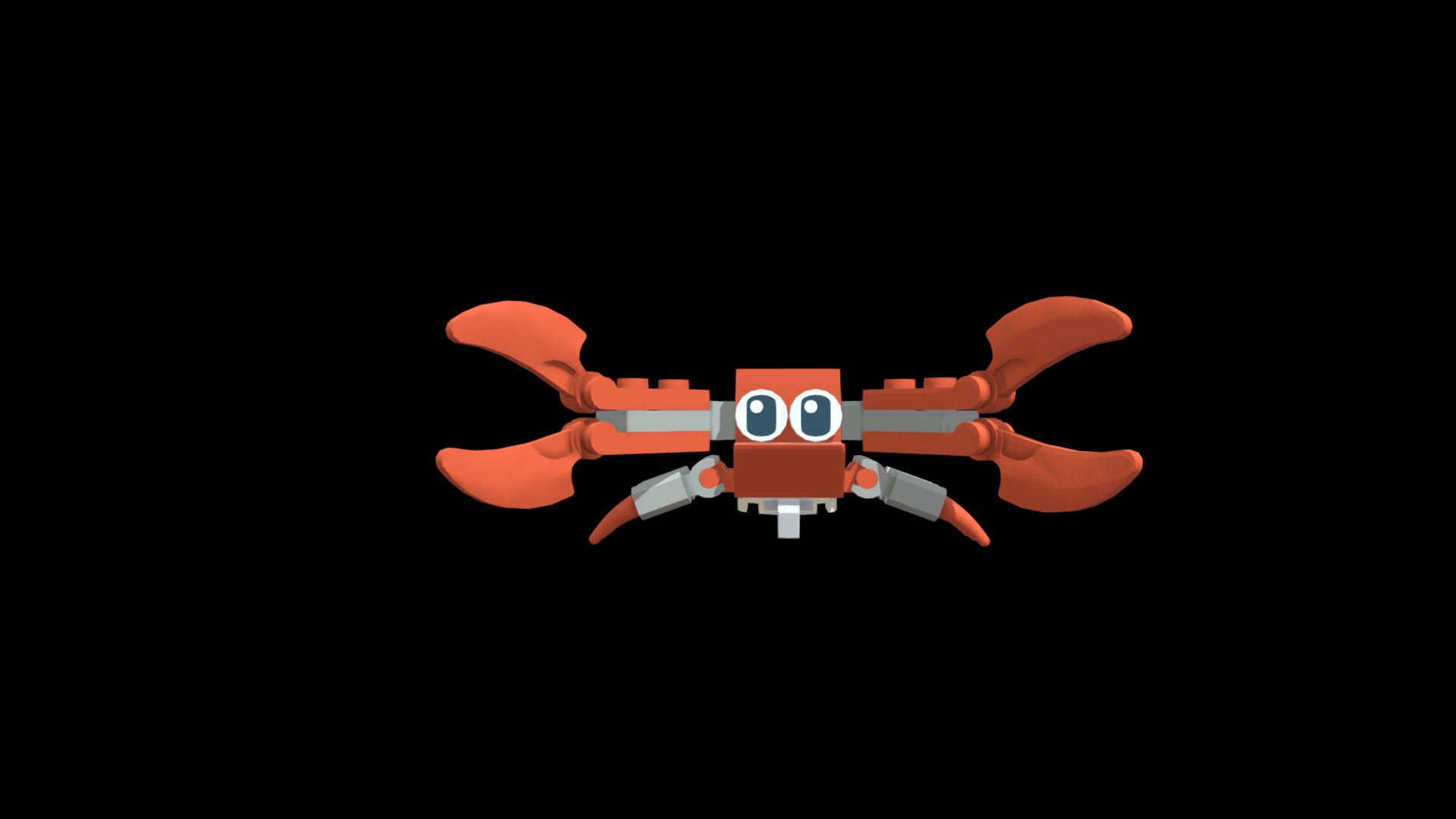 crab lego - 3D model by jakeplaneet [f3108ab] - Sketchfab