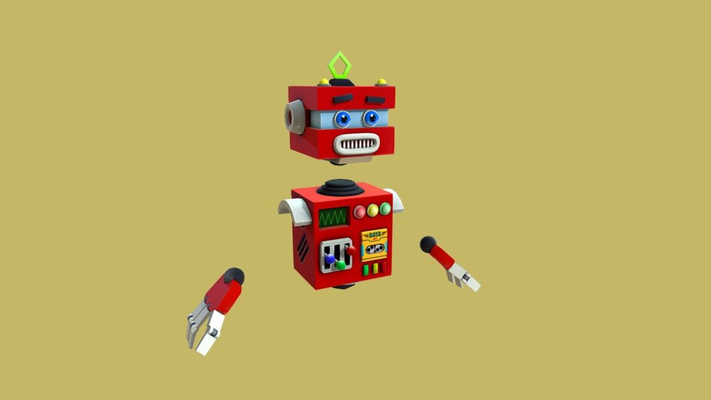 VR Robot 2 - 3D model by John (@john3ds) [f311610] - Sketchfab