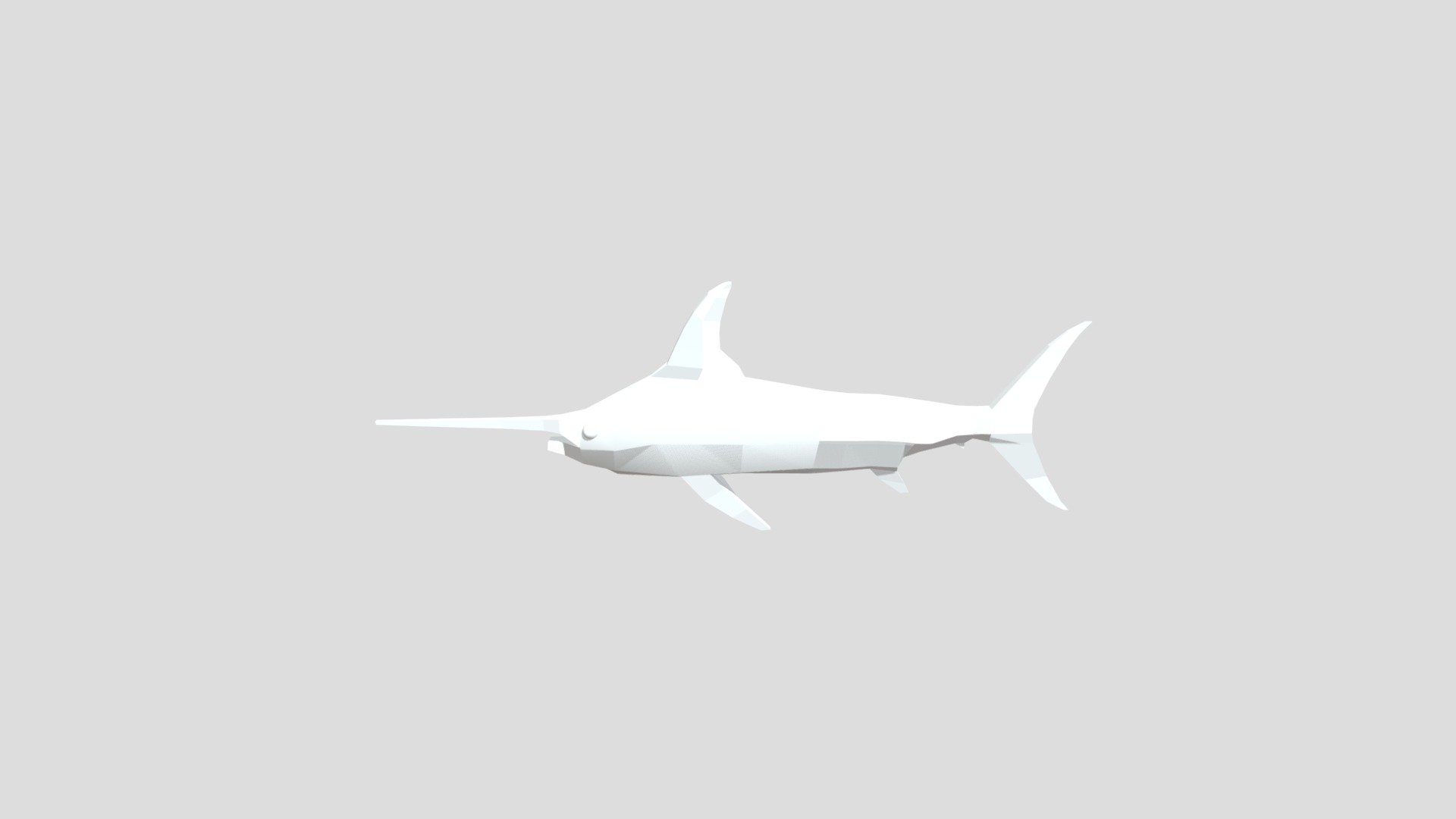 Swordfish - 3D model by Lucy Weller (@LWGAV) [f311b9a] - Sketchfab