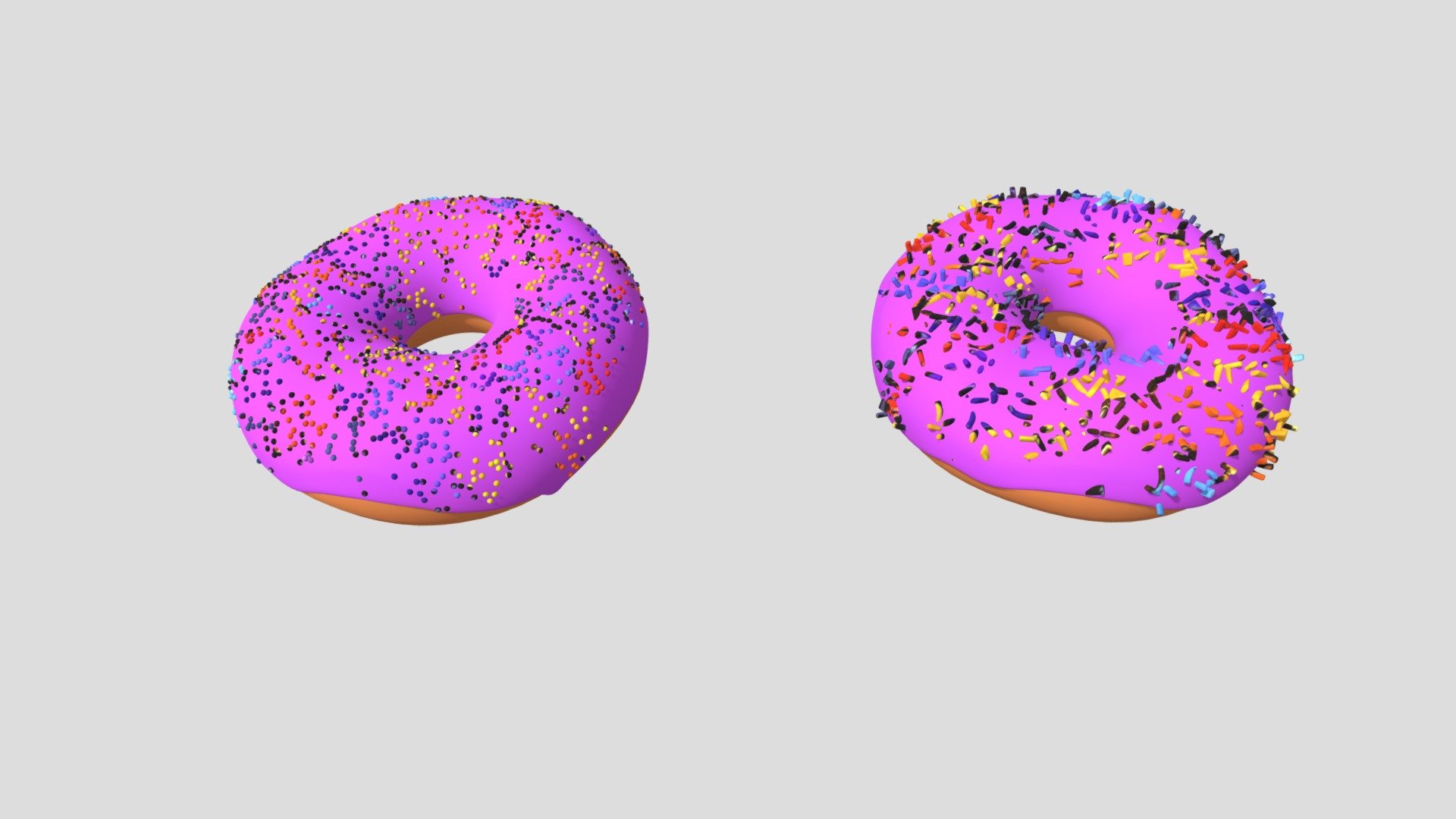 Donuts - Download Free 3D model by gogiart (@agt14032013) [f312652 ...